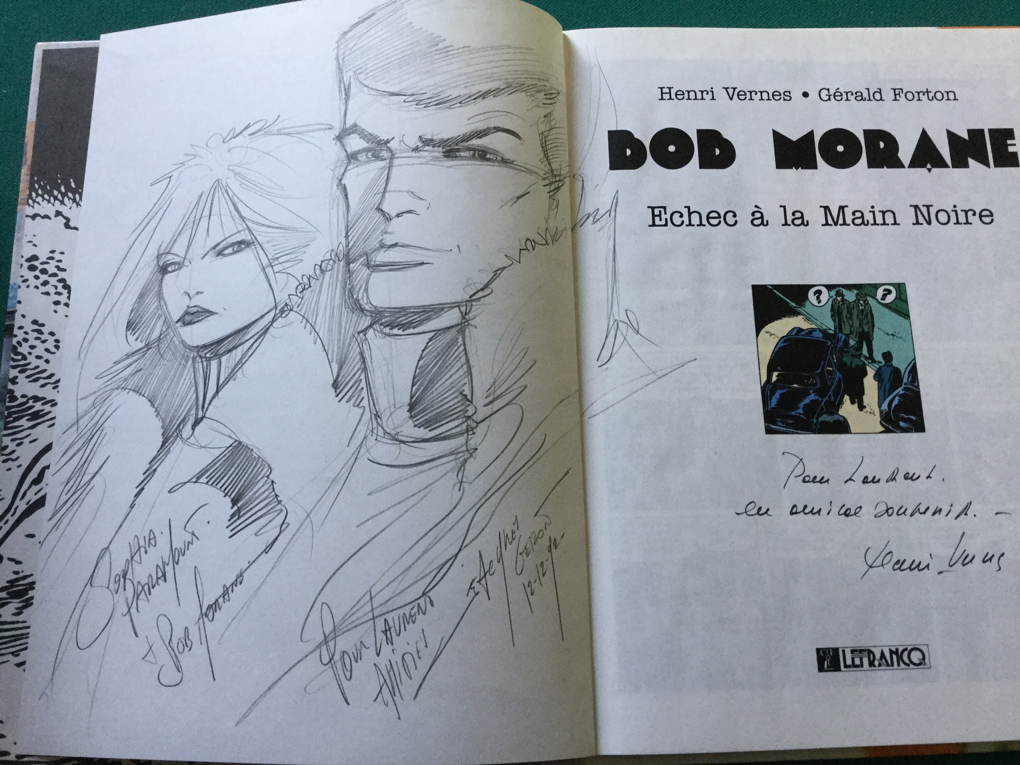 Bob Morane by Jacques Géron, Henri Vernes - Sketch