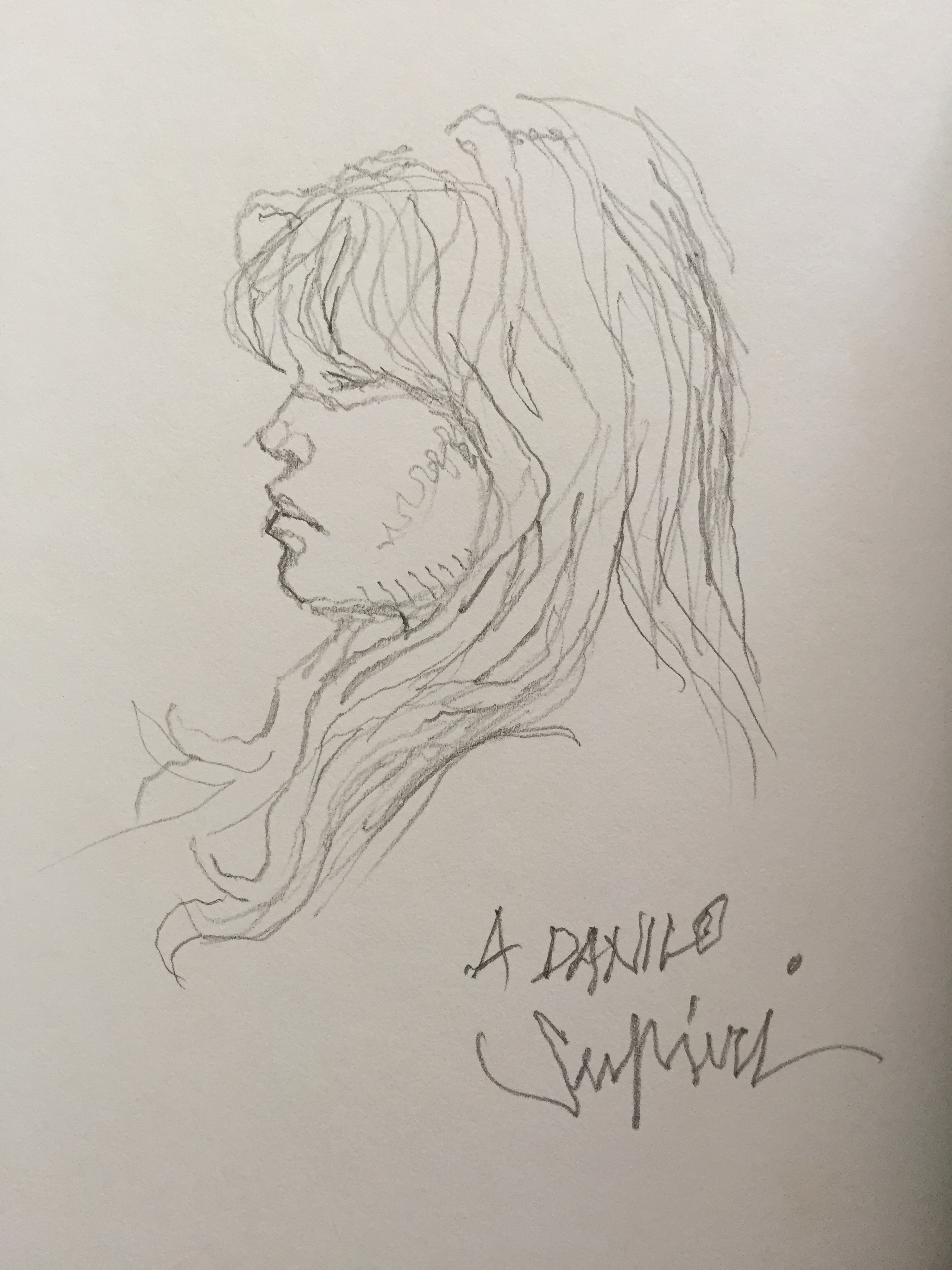 Serpieri Druuna Anima Les origines T0 - Dédicace