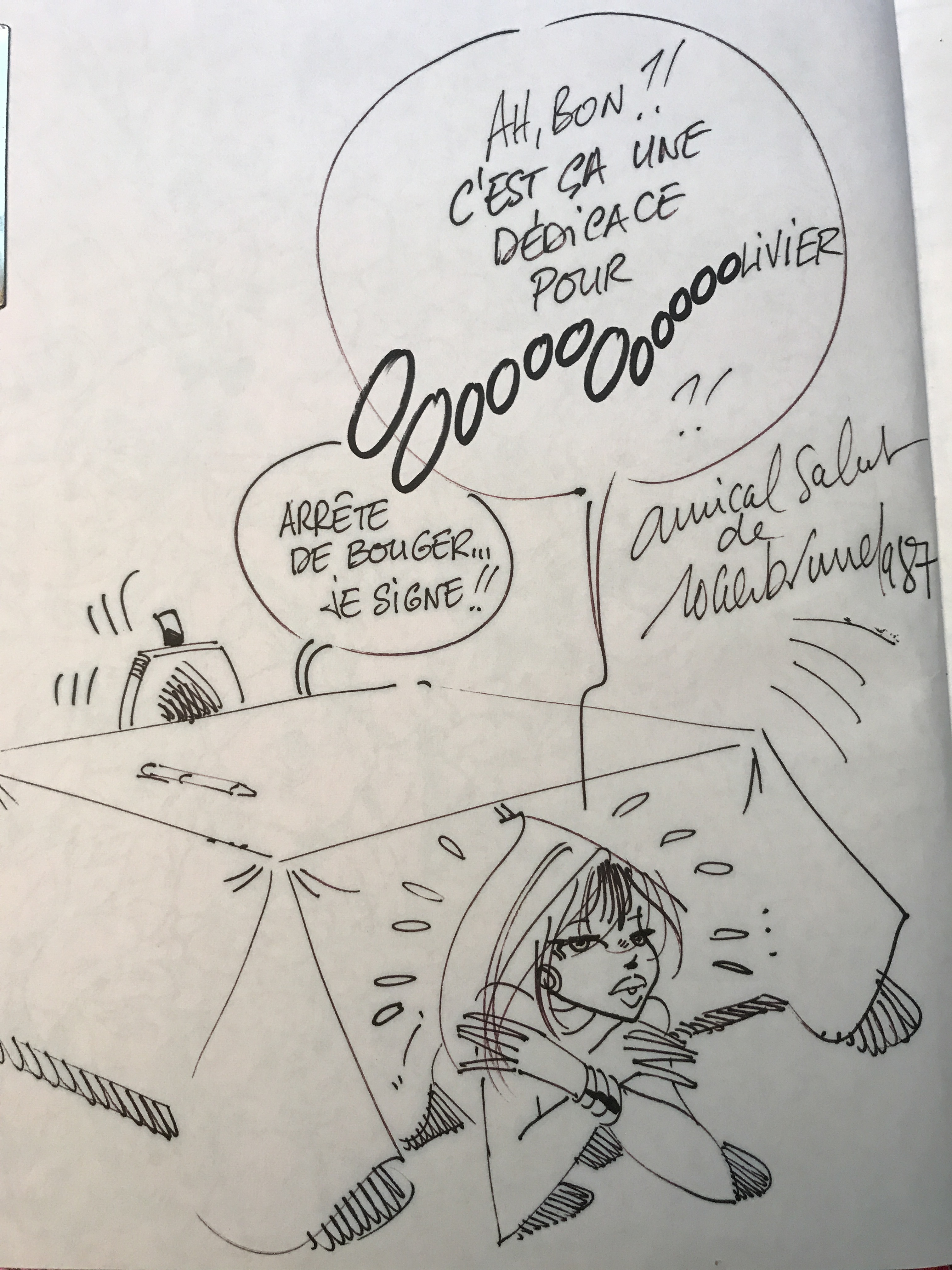 Pastiches T1 par Roger Brunel - Dédicace
