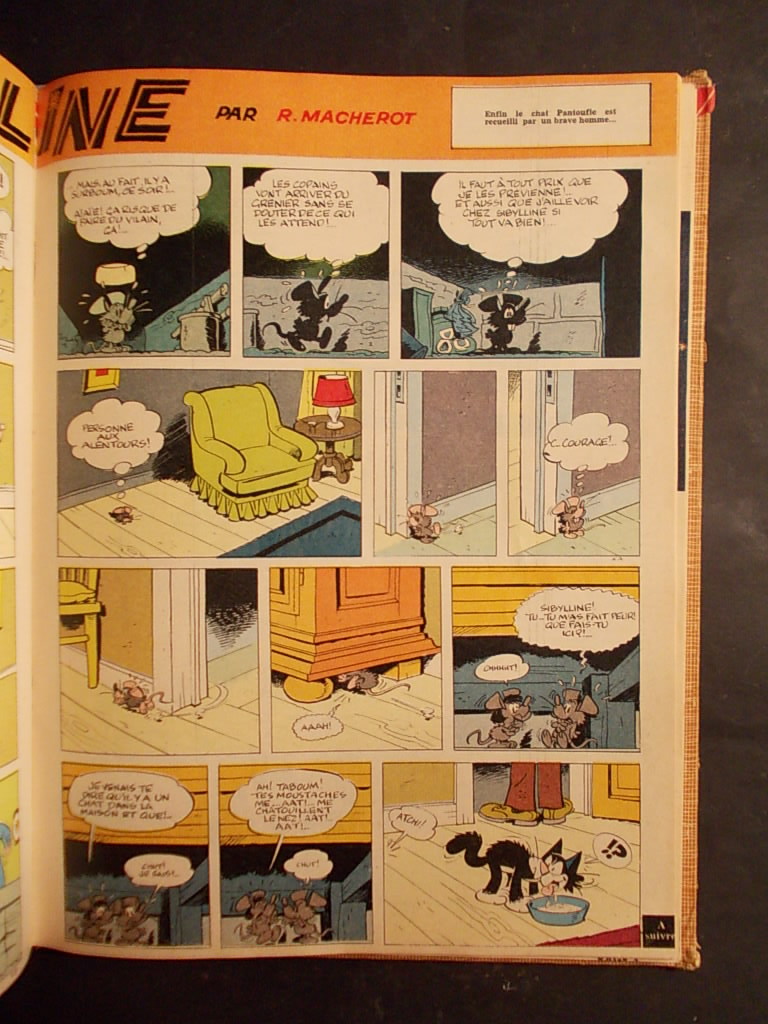 Raymond Macherot, Sibylline n° 1, « Sibylline et la Betterave », 1965 ...