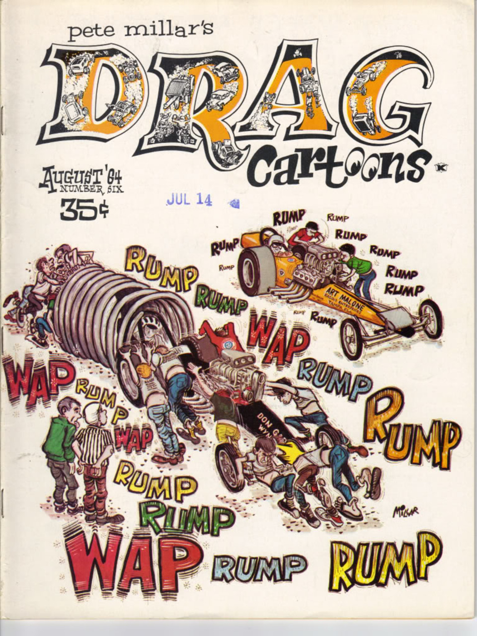 Dale Hale, Drag Cartoons #6 P1/3 - Comic Strip