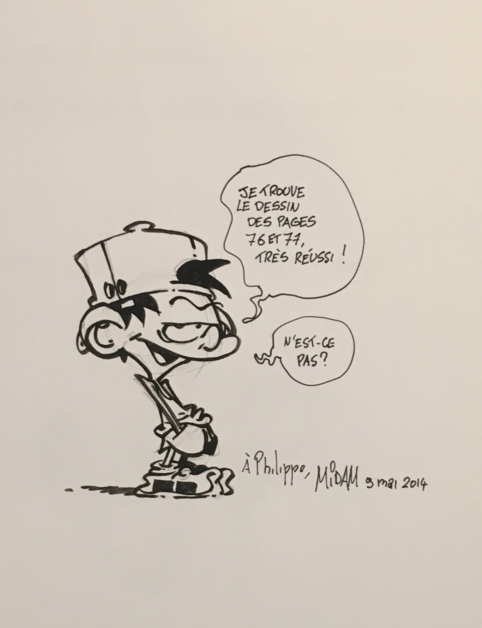Midam, Kid Paddle - Illustration - Planche originale