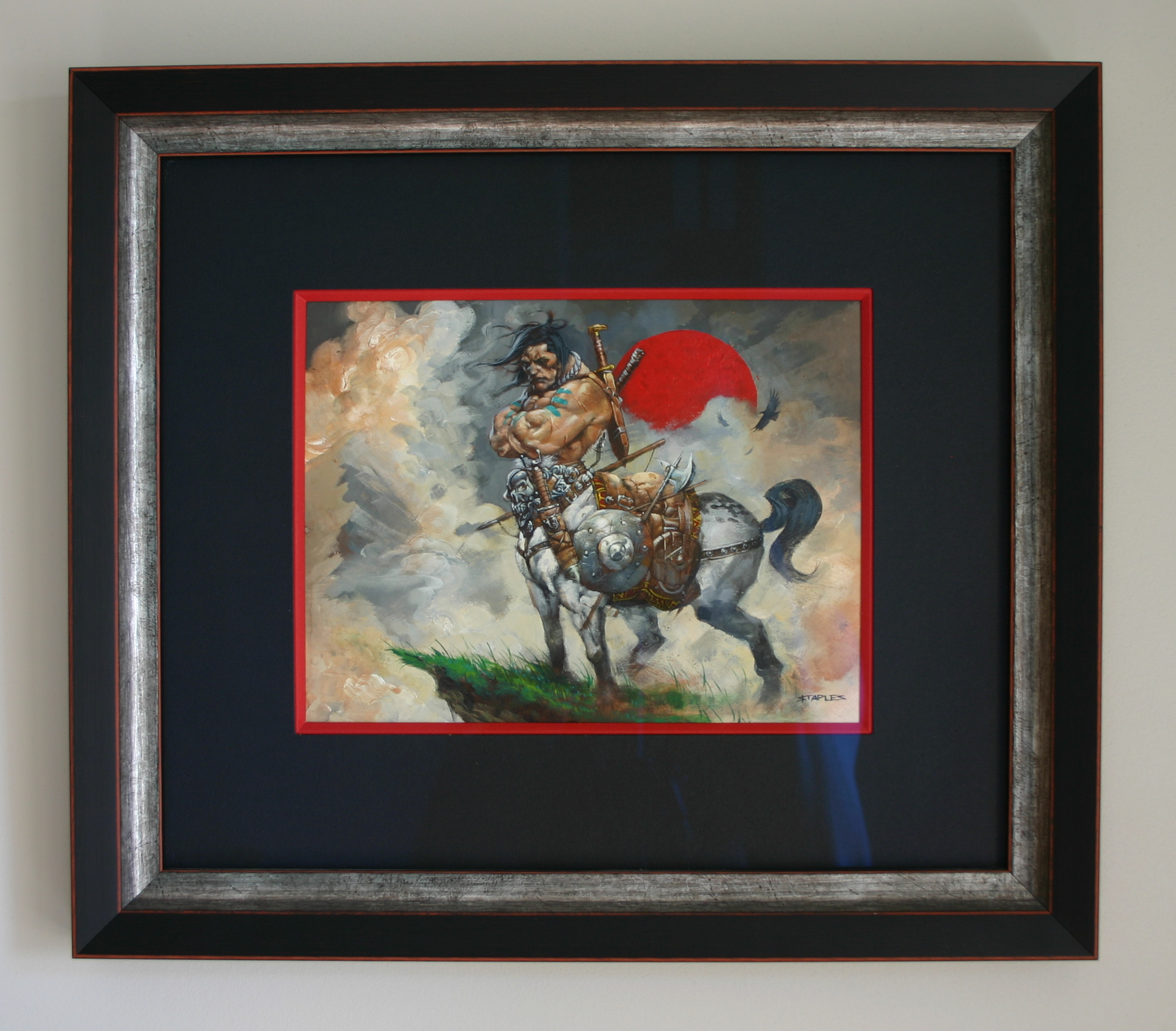 Greg Staples - MTG - Seton, Krosan Protector - Illustration originale