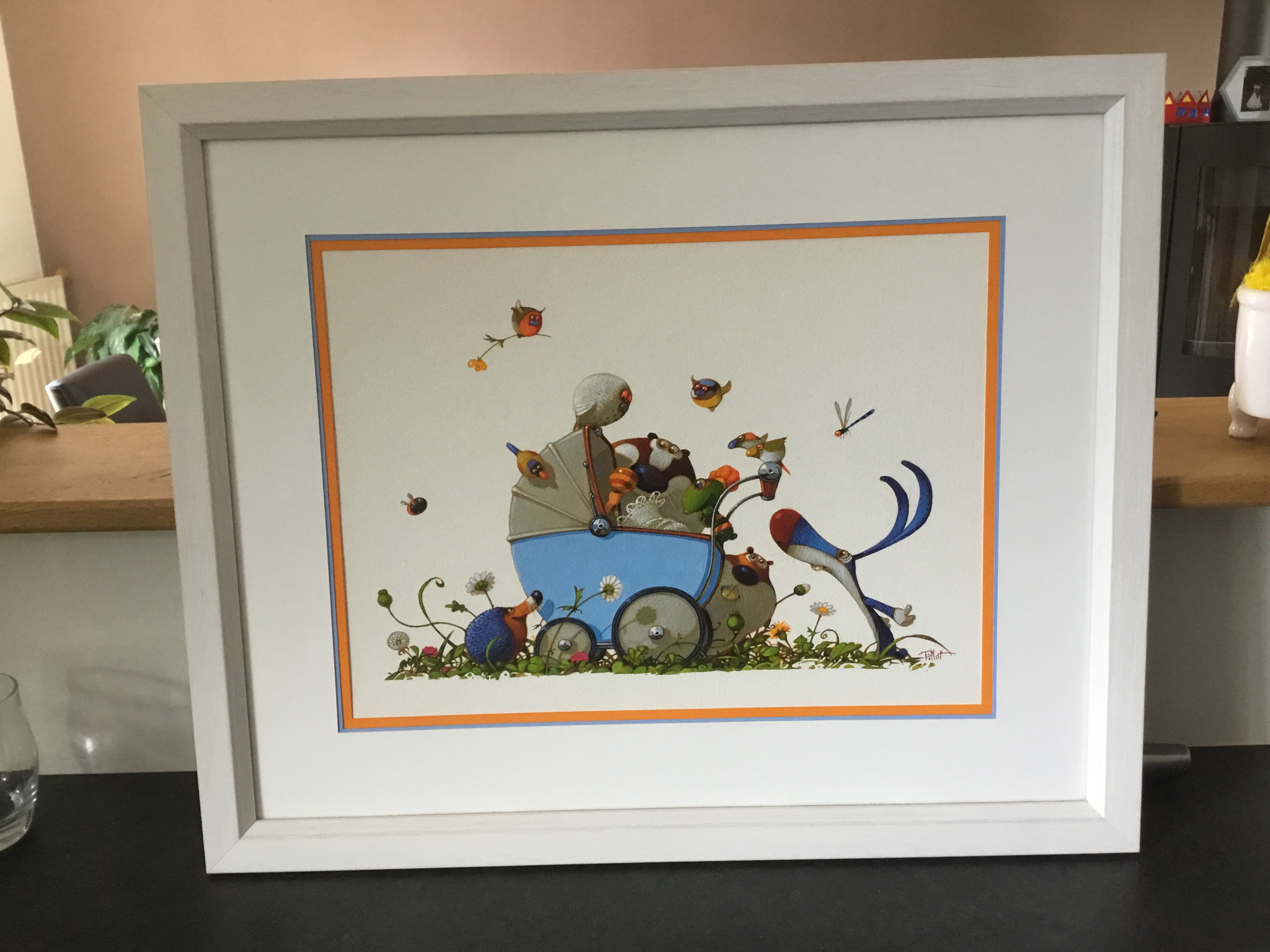 Lulu et Charline :) par Frédéric Pillot - Illustration originale