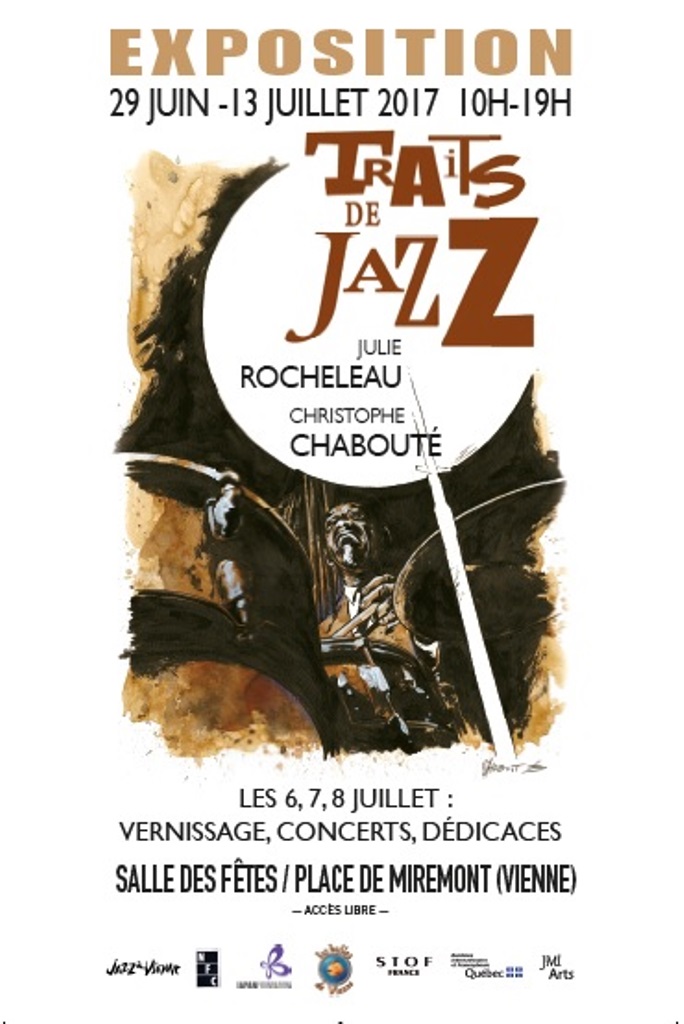 Christophe Chabouté, 2017 - Traits de jazz - Charlie Mingus ...