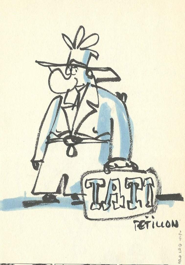 René PETILLON par René Pétillon - Dédicace