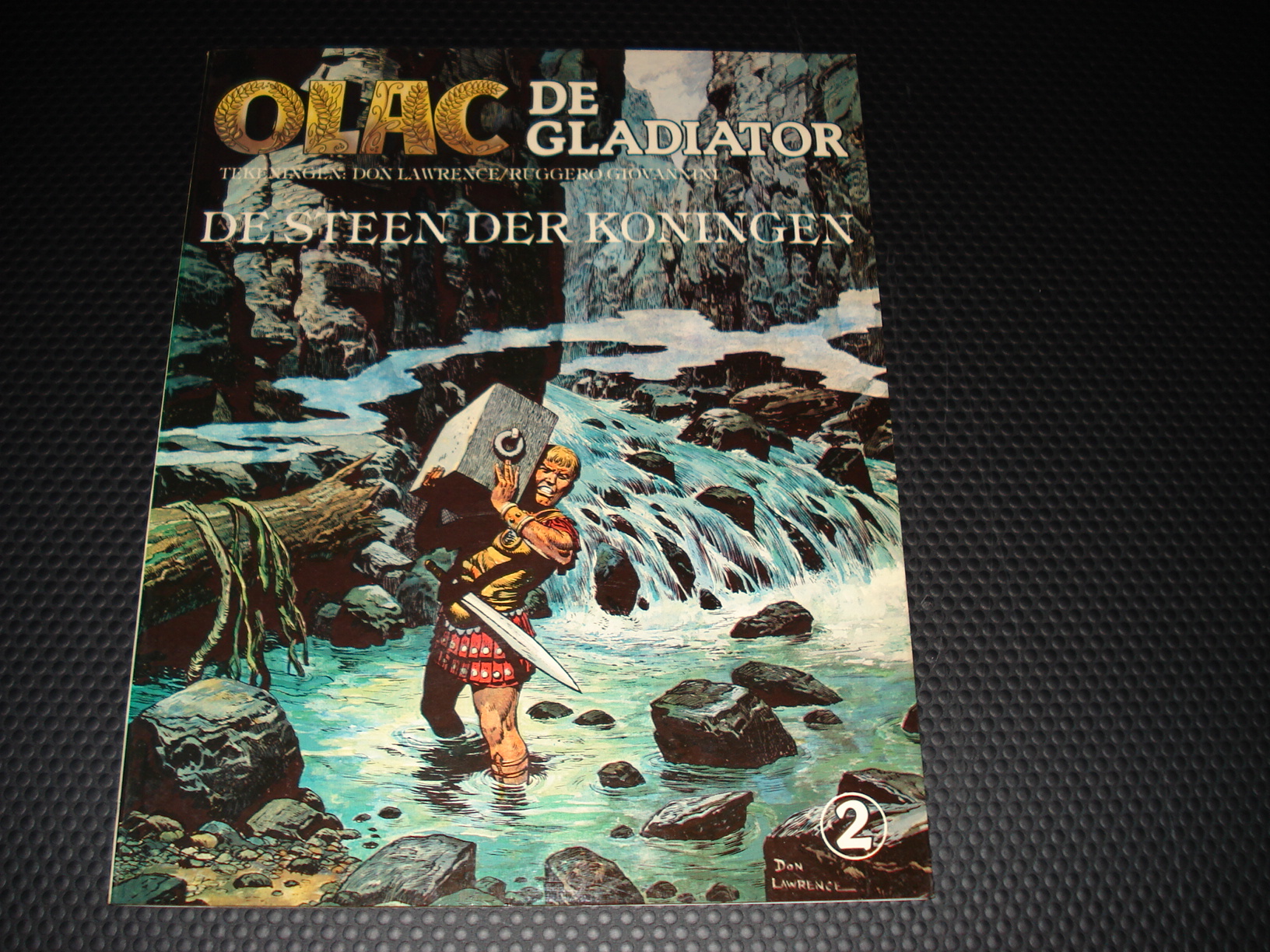 Olac the Gladiator par Don Lawrence - Planche originale