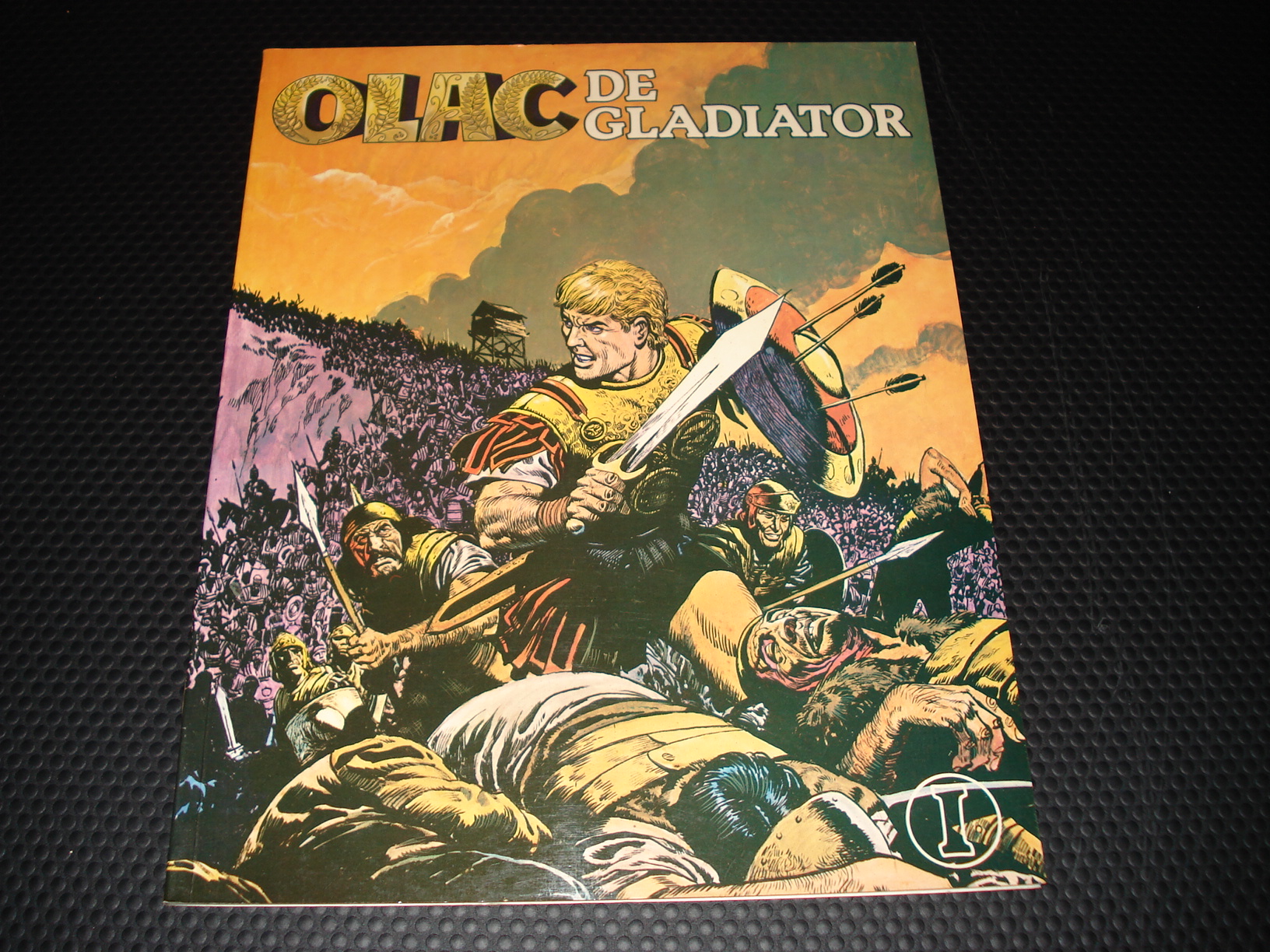 Olac the Gladiator par Don Lawrence - Planche originale