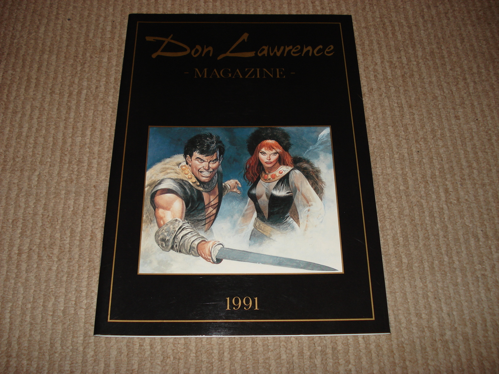 Don Lawrence, Storm 1982 and cover 1991 - Couverture originale