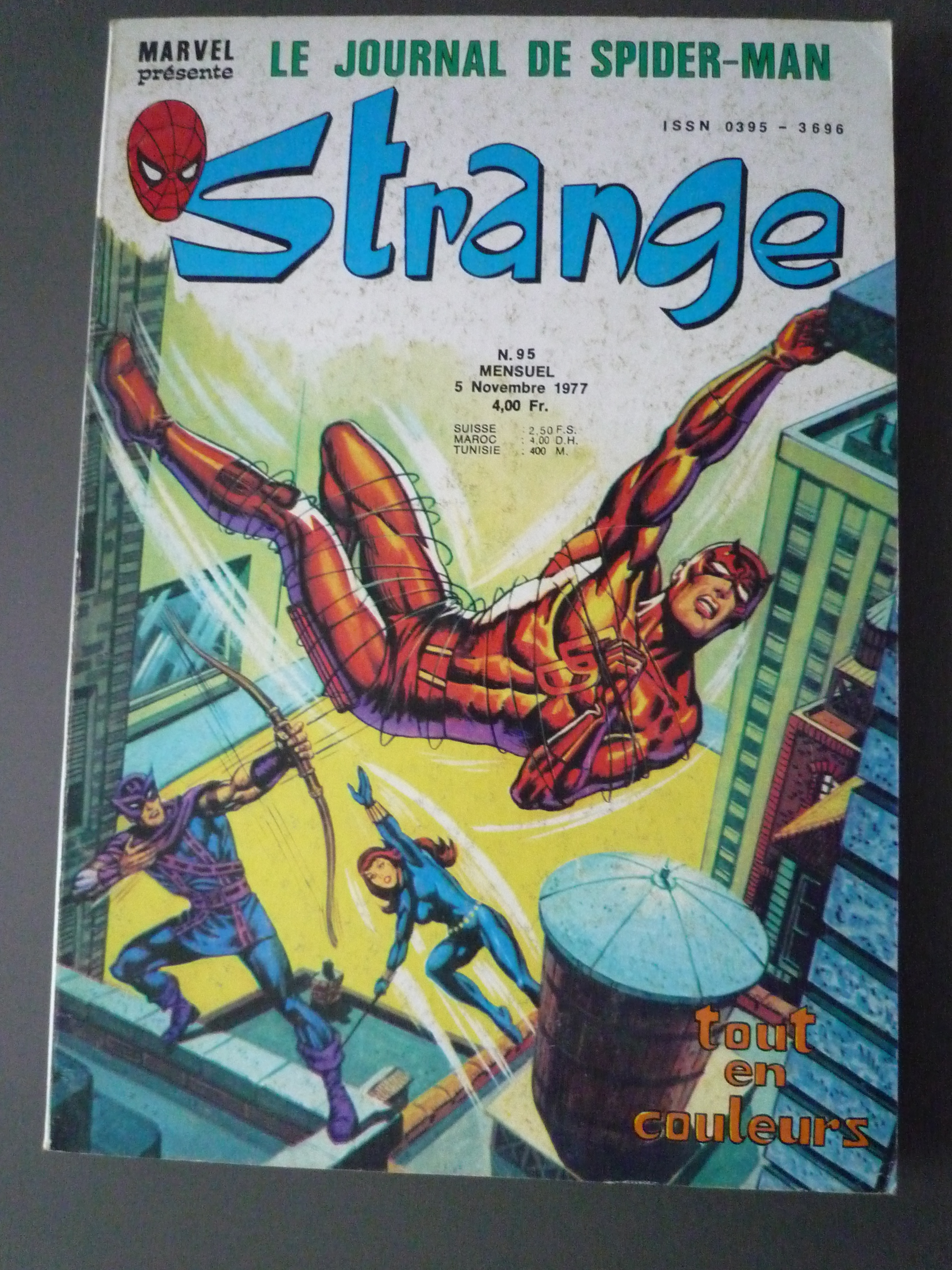 Strange 95 par Jean Frisano - Couverture originale