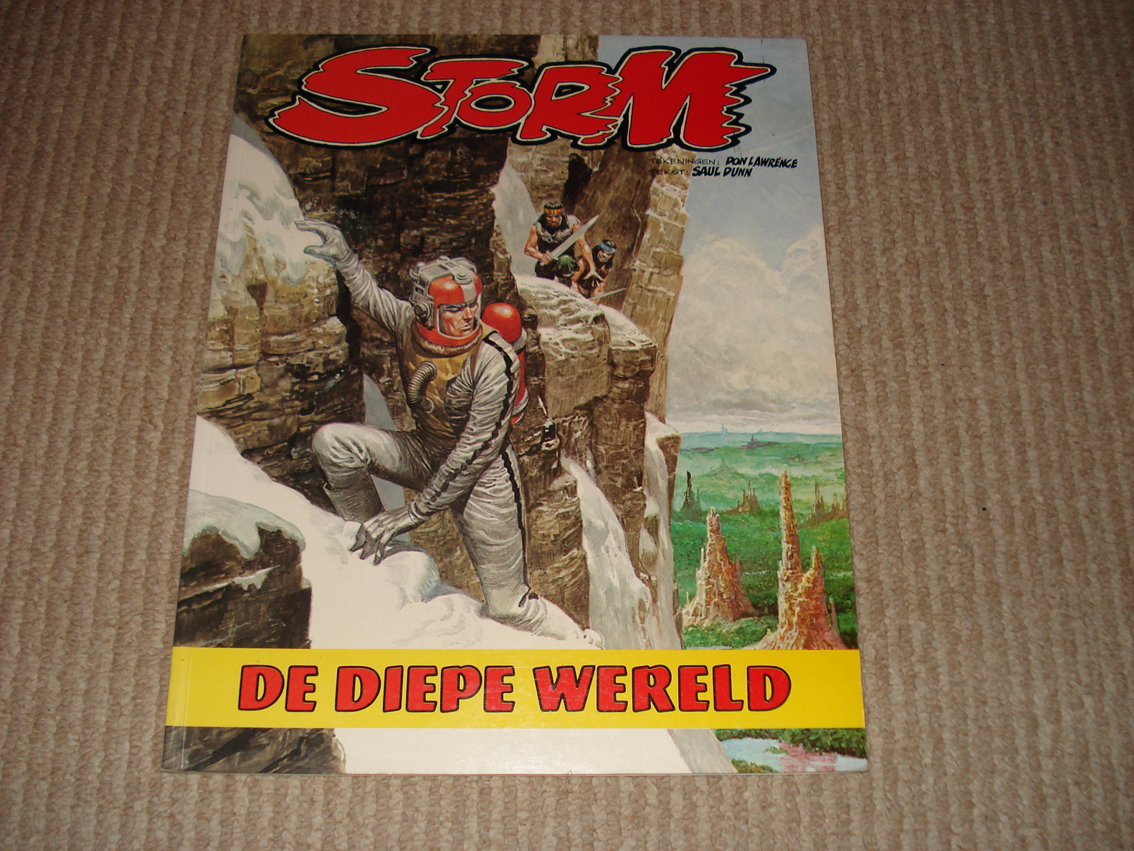 Don Lawrence, Storm - the deep world - Planche originale