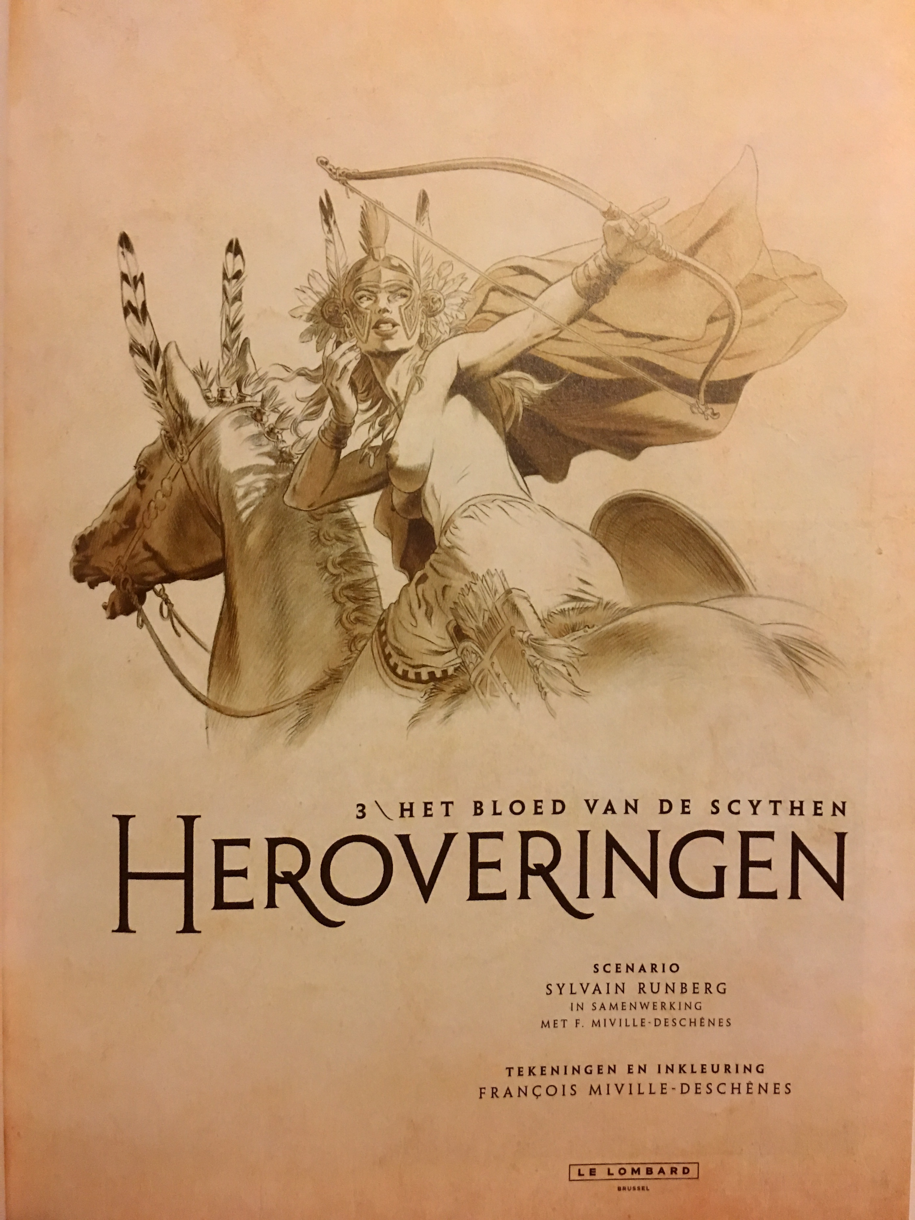 François Miville-Deschênes, Reconquêtes - Archère Sarmate à cheval ...