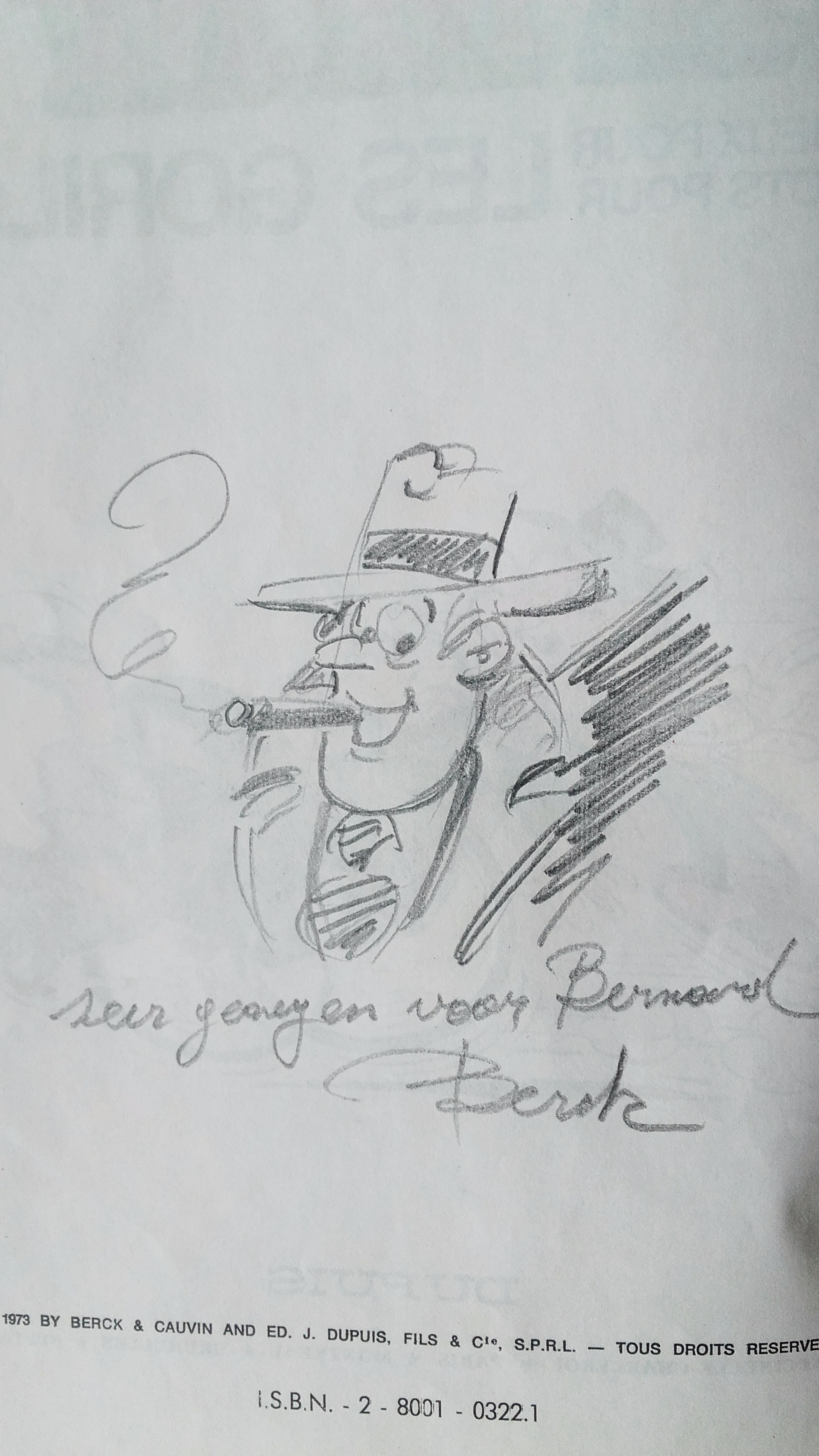 Jack Attaway par Berck - Dédicace