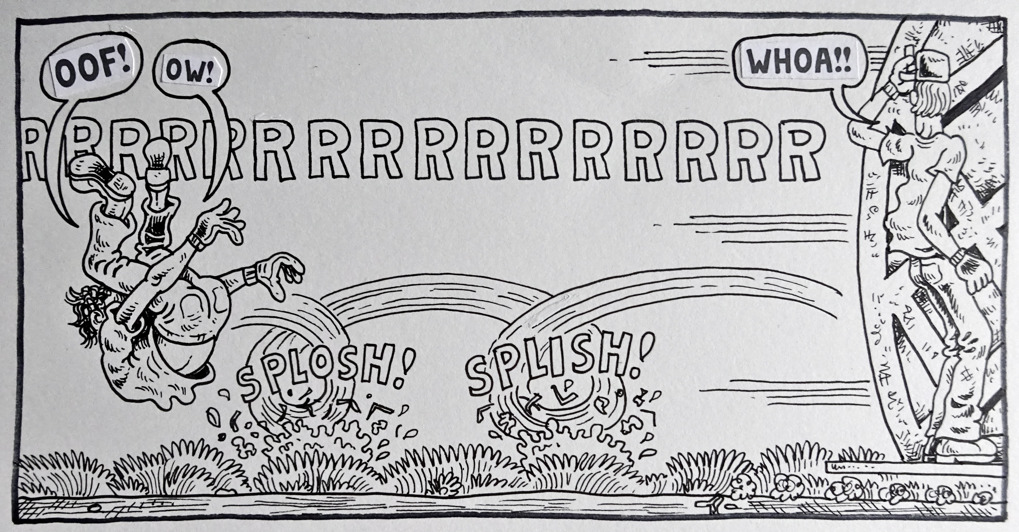 Trashed (Derf Backderf) - Planche originale