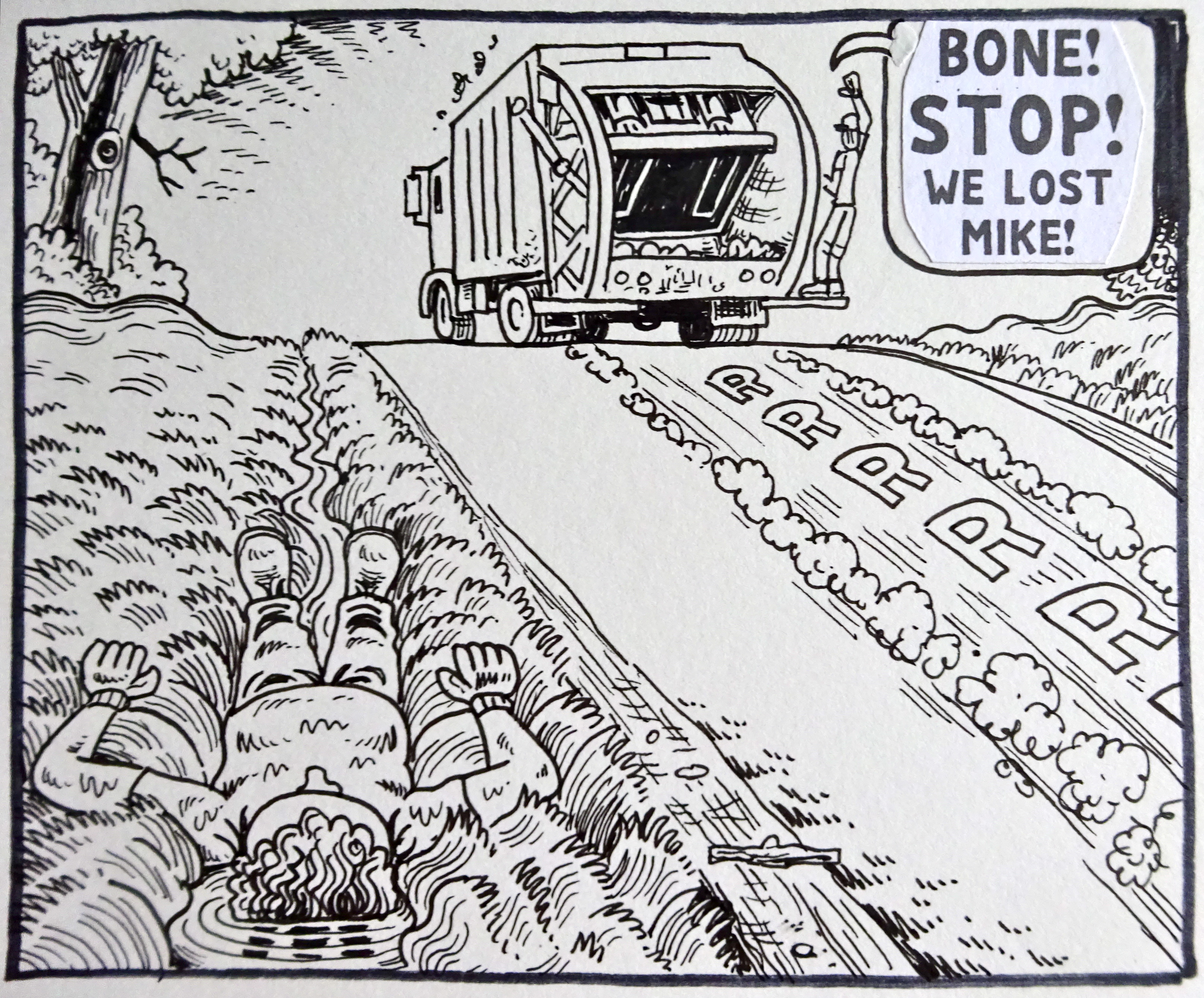 Trashed (Derf Backderf) - Planche originale