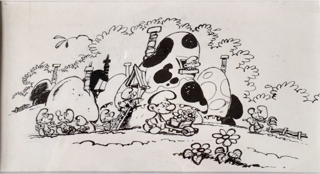 Marc Wasterlain, Studio Peyo, Les Schtroumpfs - Marc Wasterlain ...