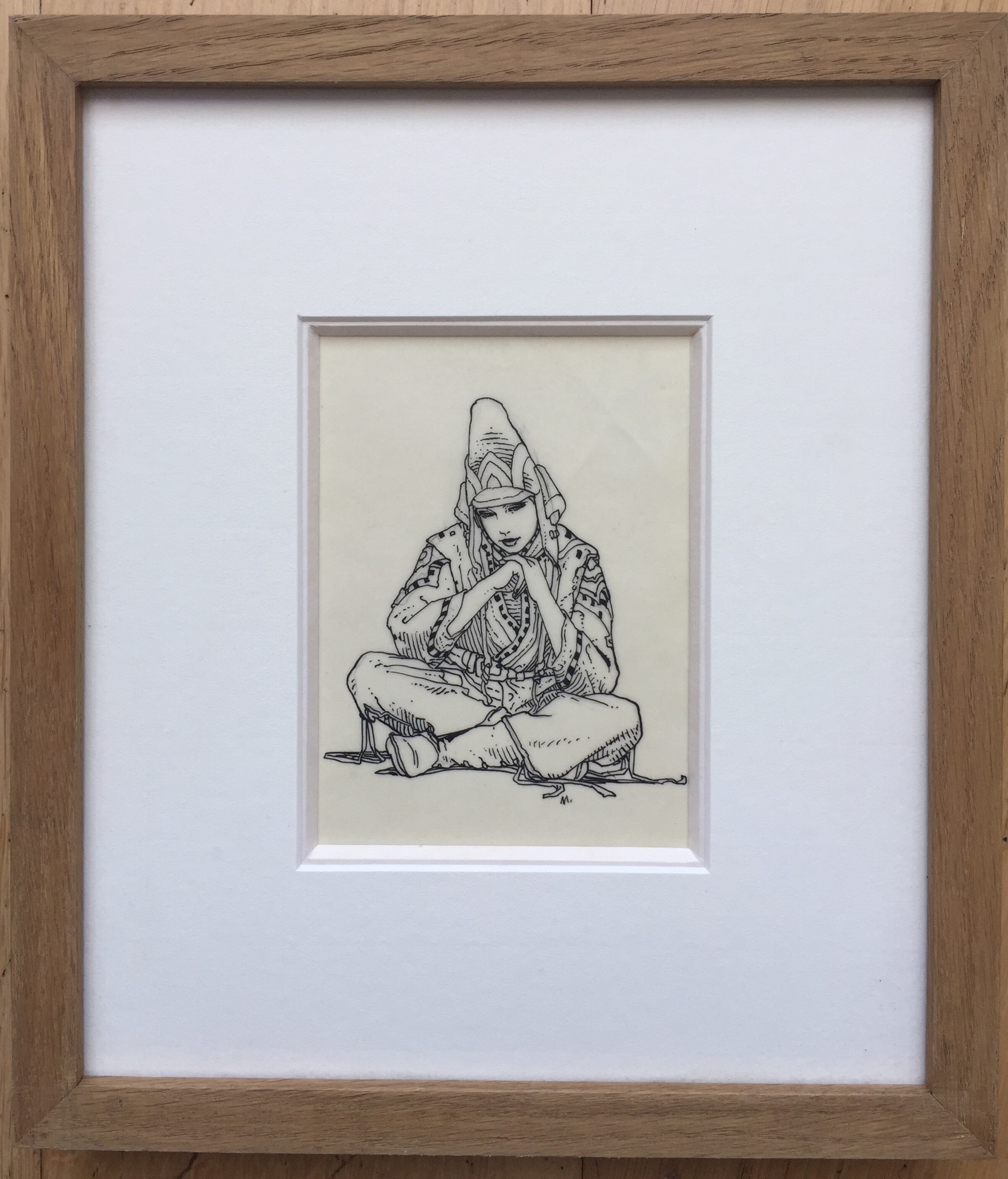 Starwatcher 1985 par Moebius - Illustration originale