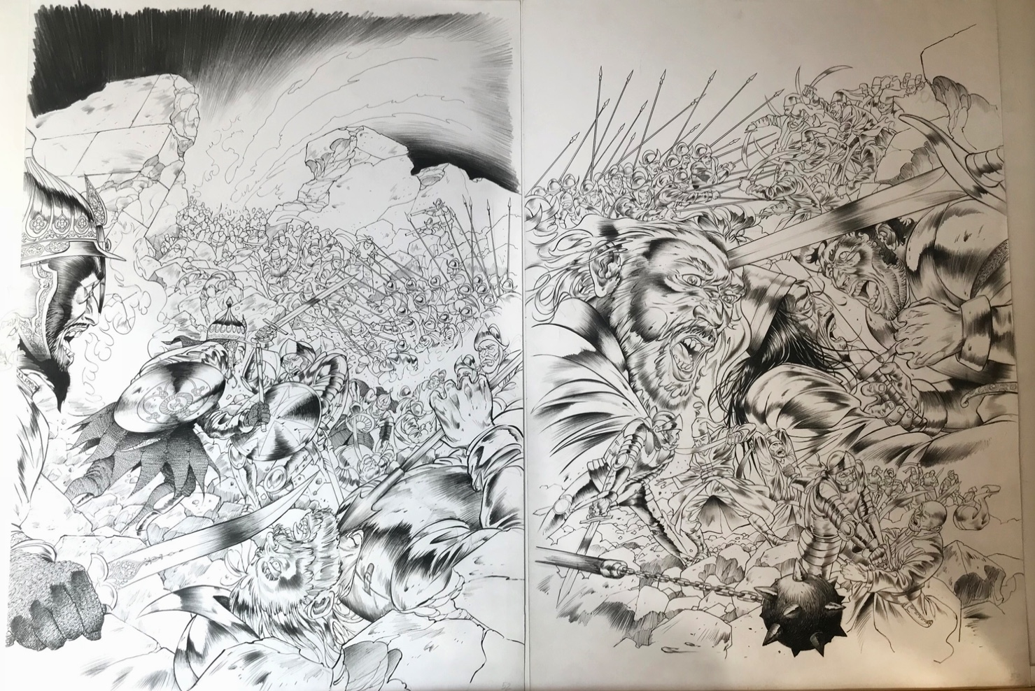 La Religion - T2 par Luc Jacamon, Benjamin Legrand - Planche originale