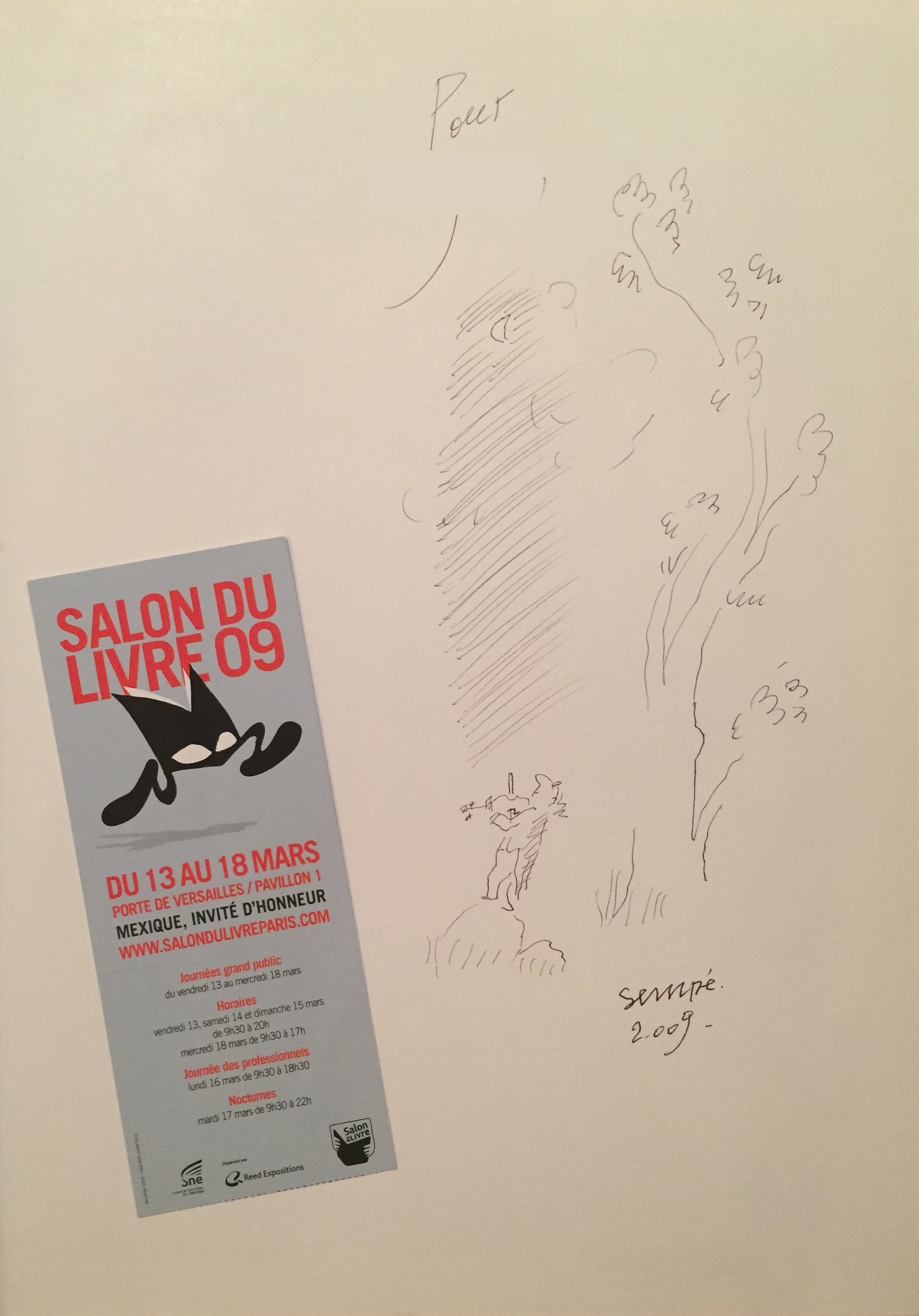 Les Musiciens par Sempé - Dédicace