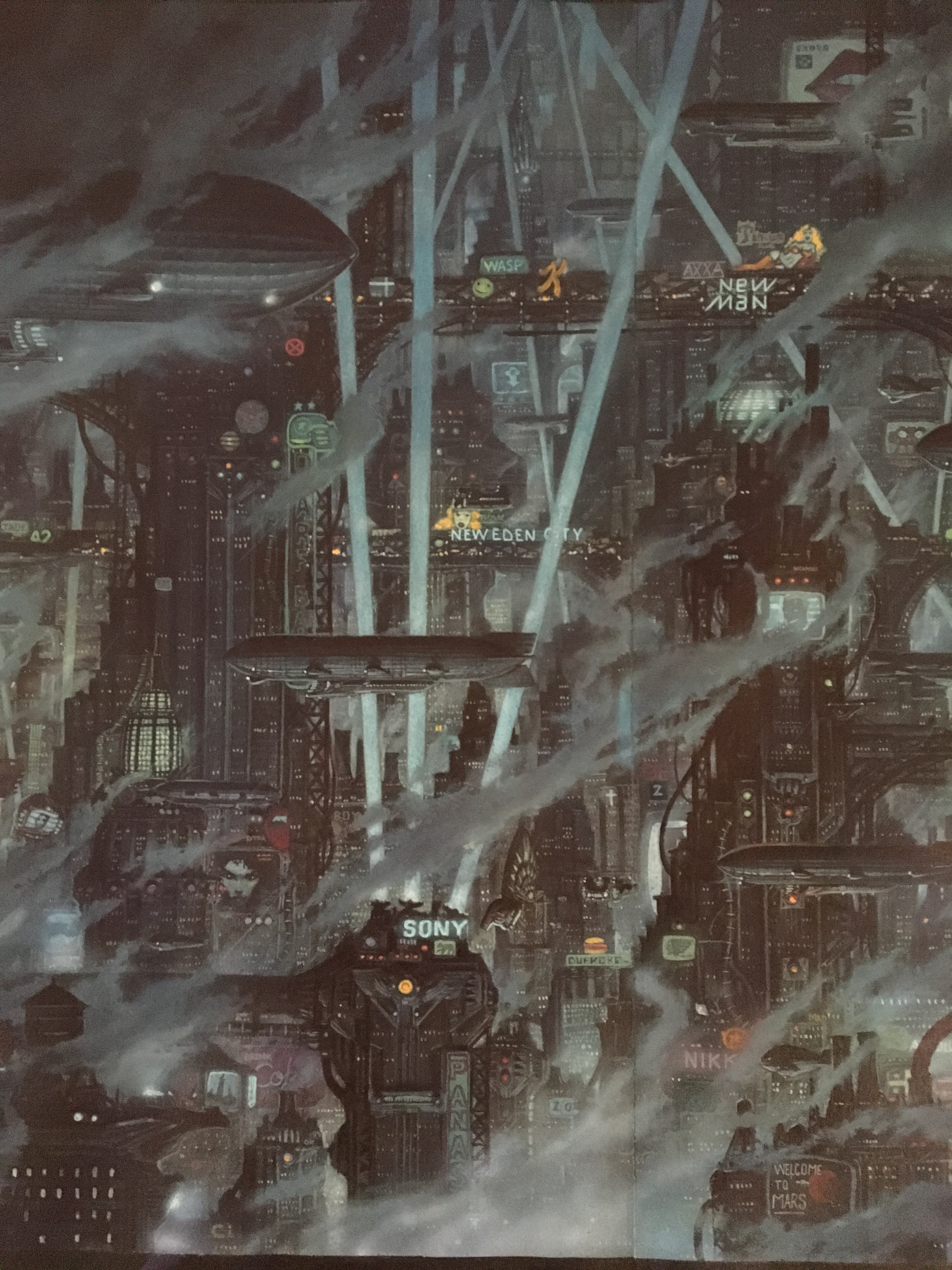 Olivier Ledroit, Couverture Integrale Sha - Couverture originale