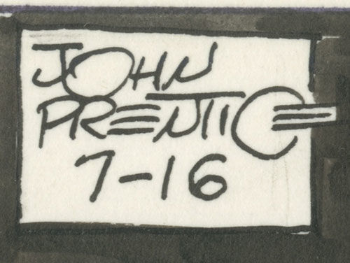 John Prentice, Rip Kirby - strips du 13 au 18 juillet 1987 - Planche ...