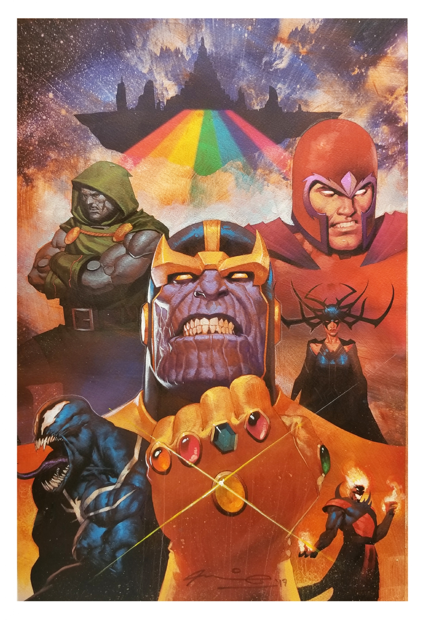 Marvel Villians (Thanos, Magneto, Dr. Doom, Hela, Venom, Dormammu) by ...