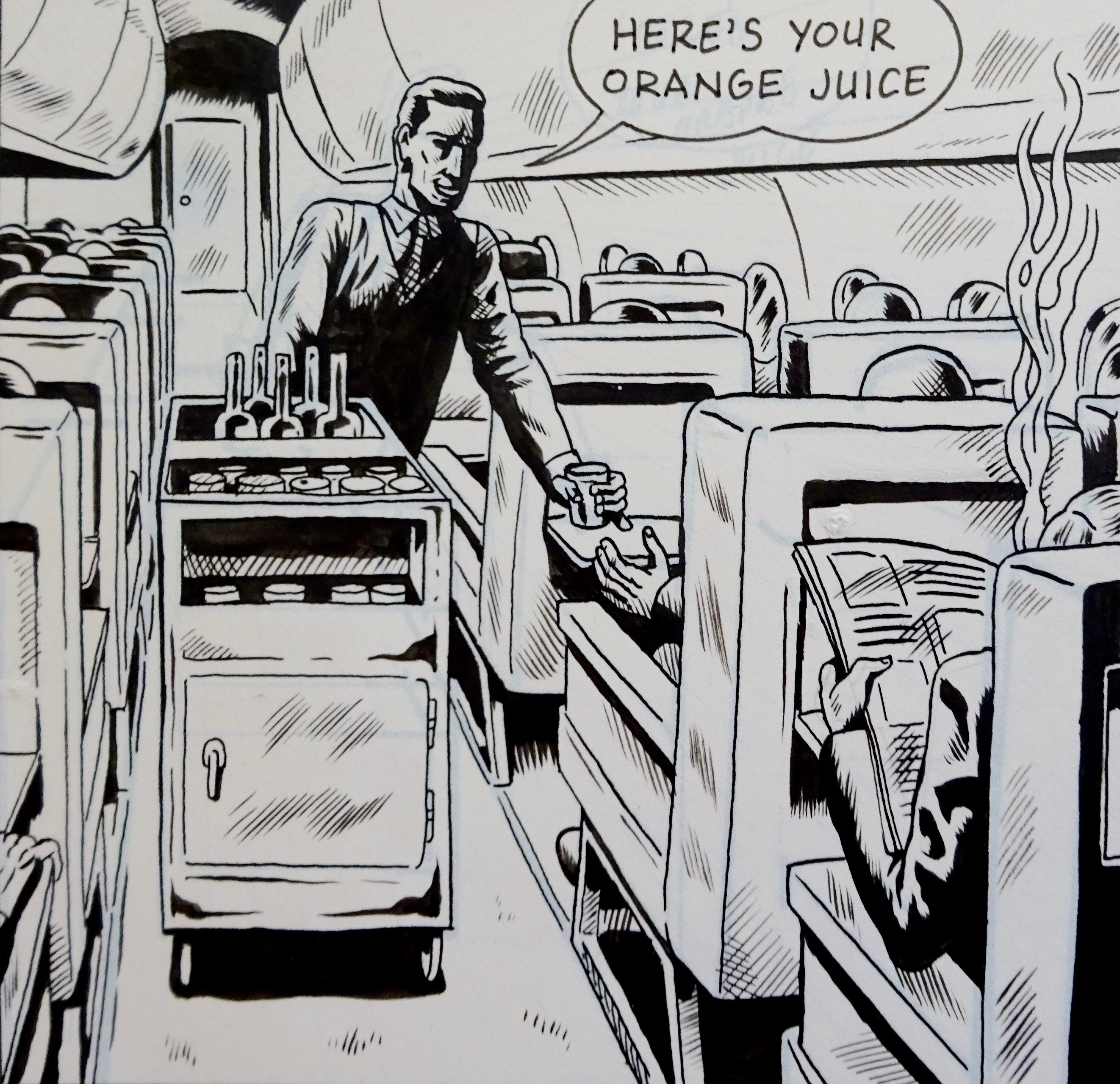 Benjamin Marra, O.M.W.O.T (One Man War On Terror) - Comic Strip