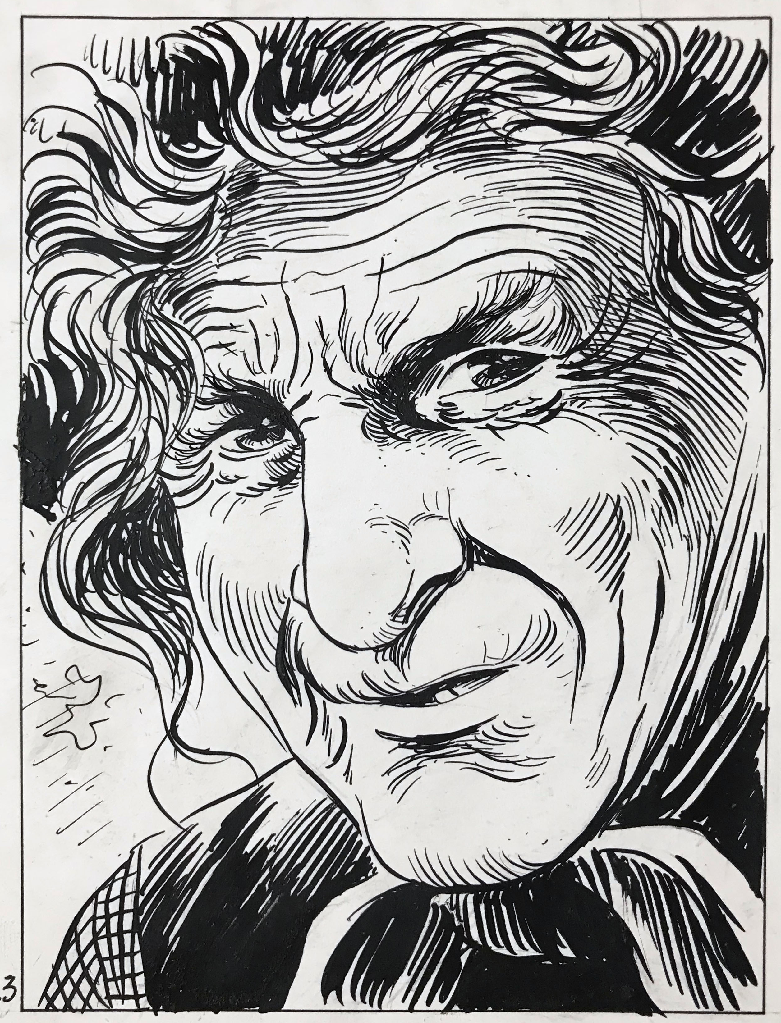 Jean-Claude Servais, Tendre Violette - 5. Lucye - Planche originale