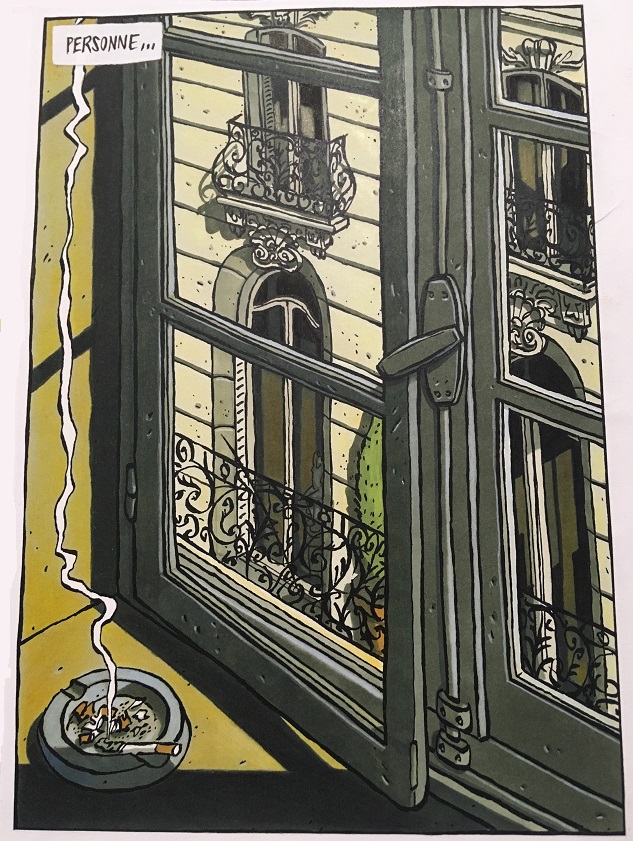 Luc Jacamon, Planche d'ouverture du Tueur - Planche originale