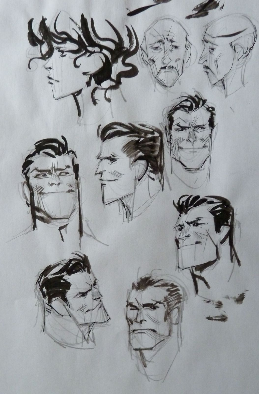 Batman B&W Page 1 par Sean Murphy - Planche originale