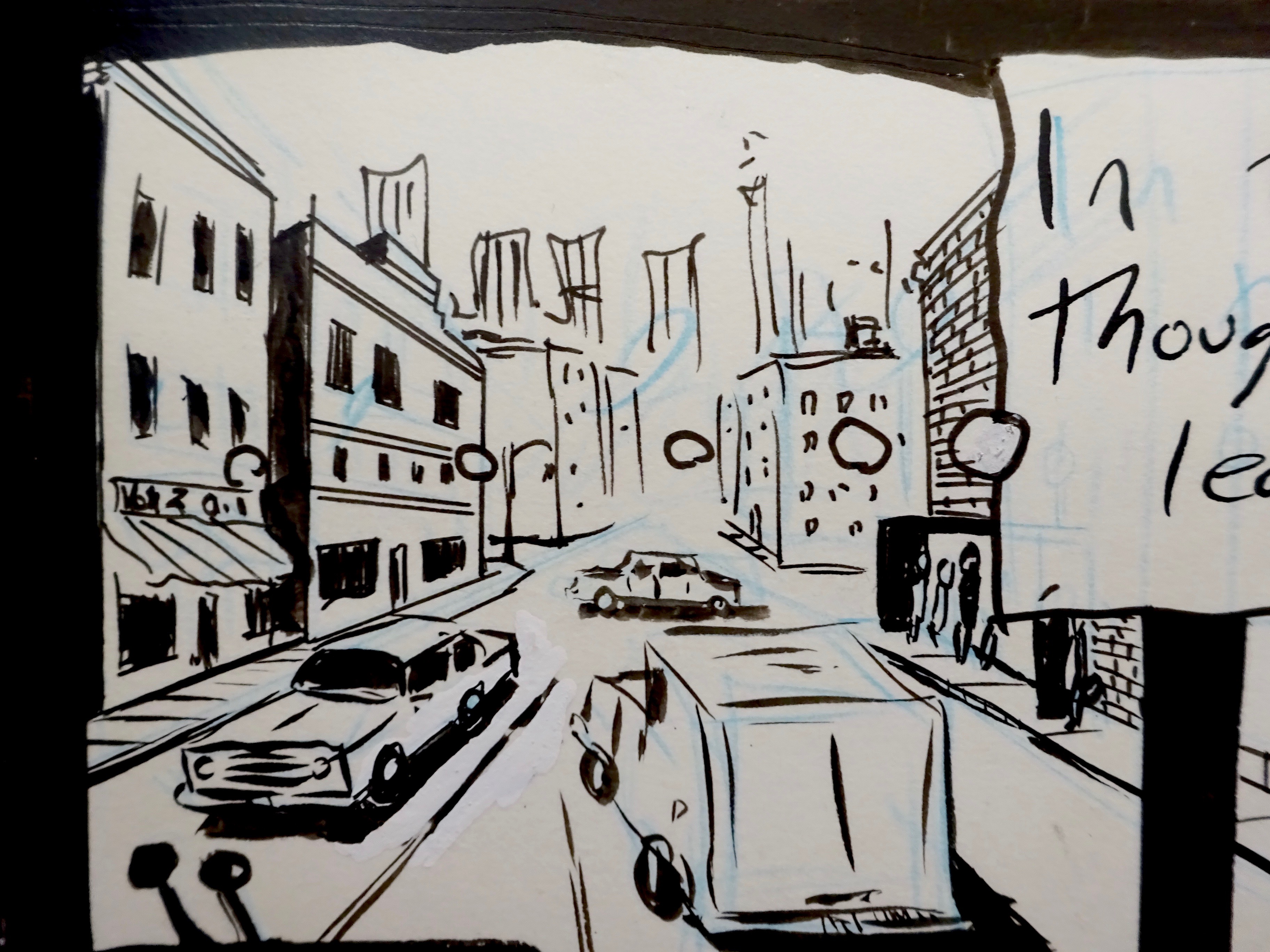 Jeff Lemire, Essex County - Book 2: Ghost Stories - Planche originale