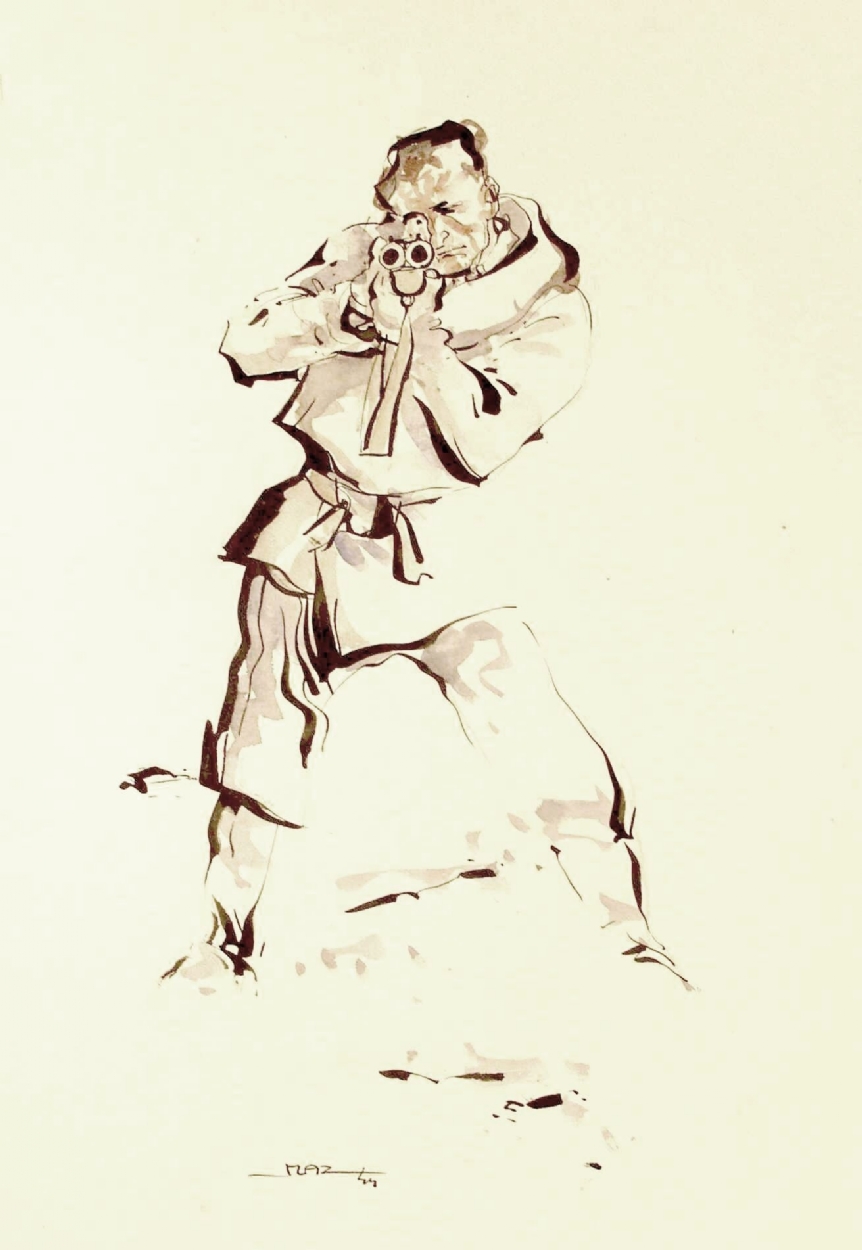 Alfred Mazure, 1944 - Ruischt (Colored illustration - Dutch KV ...