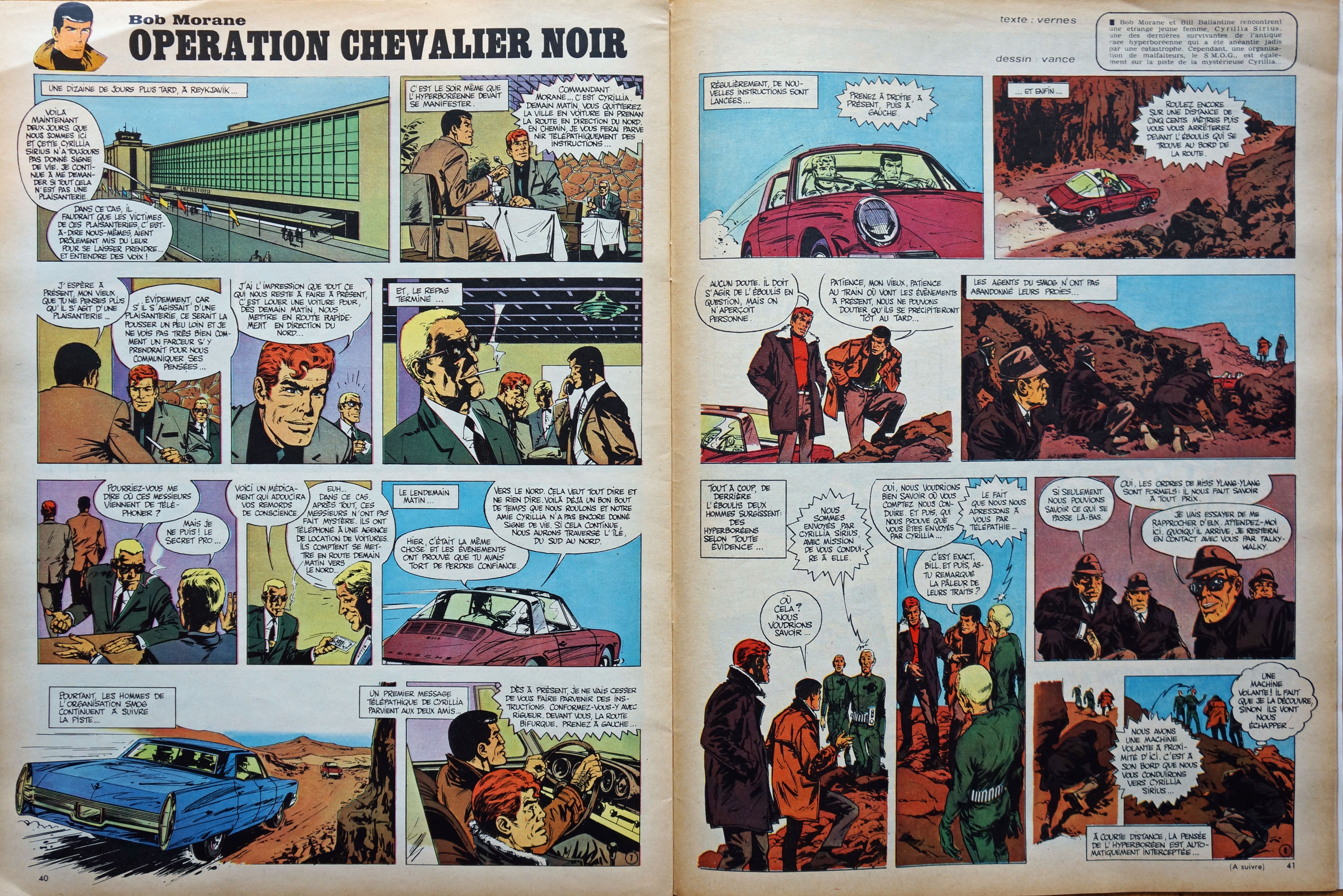 Bob Morane by William Vance - Comic Strip