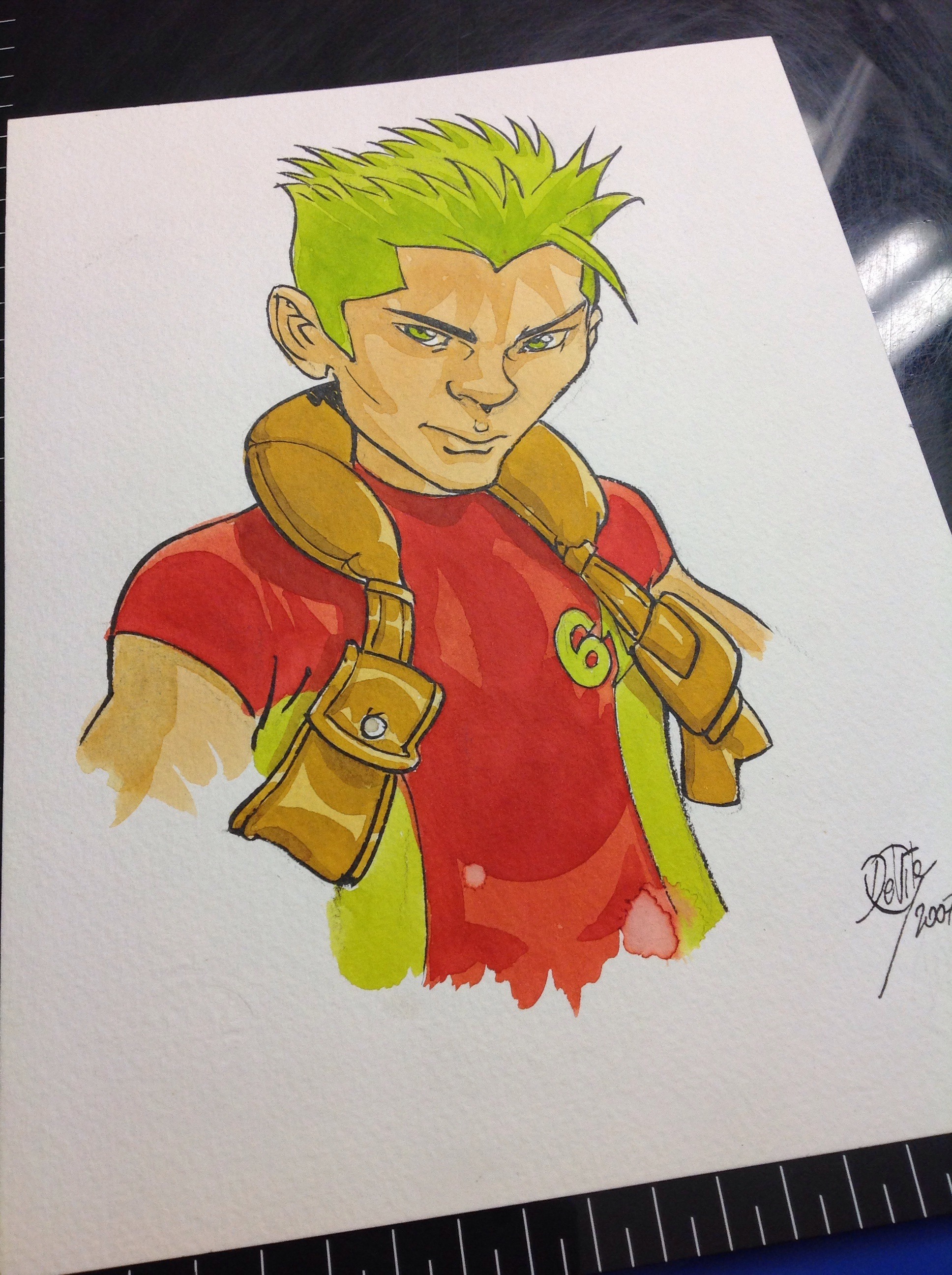 Giulio De Vita, Disney's Kylion Tanner - Illustration originale