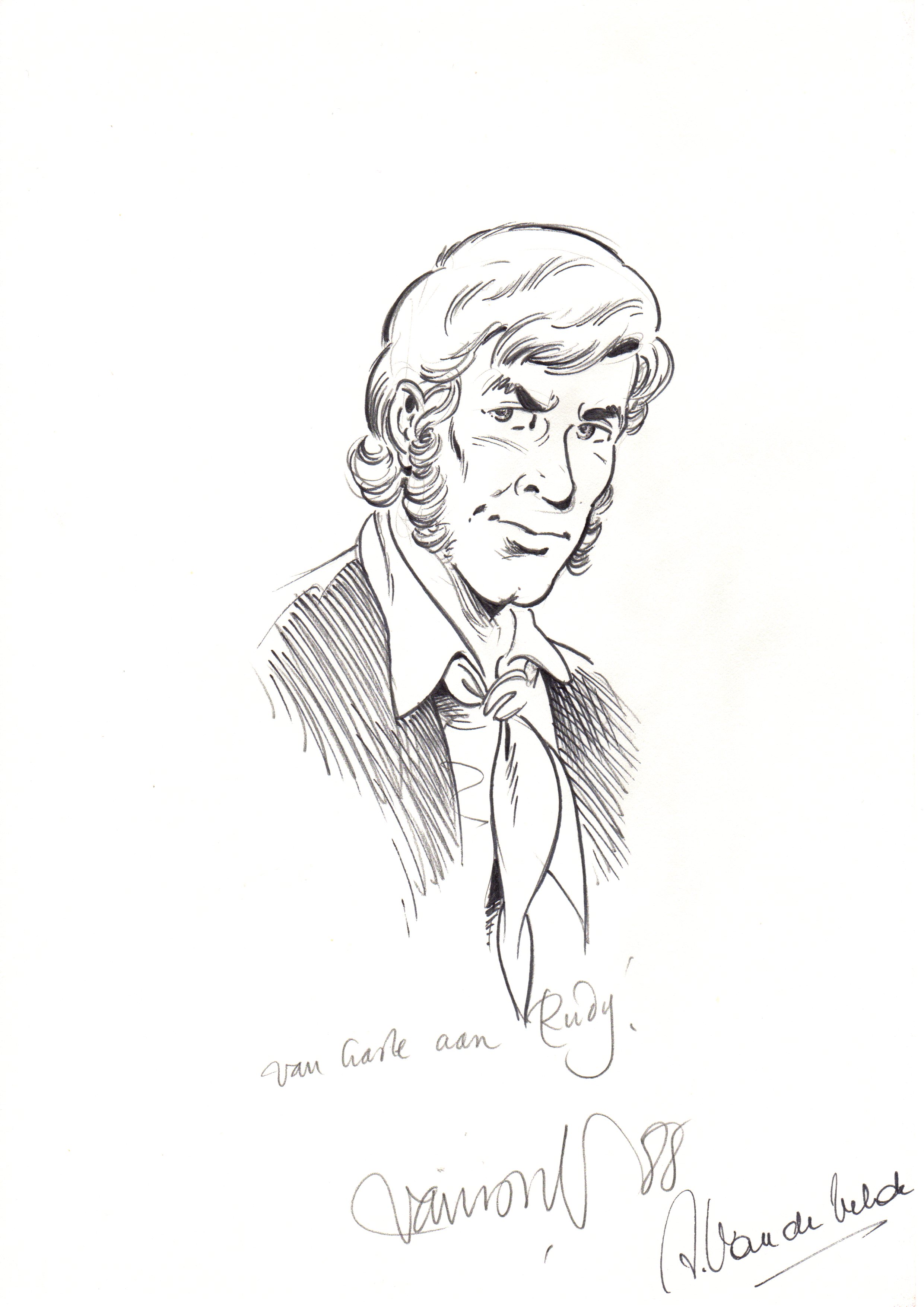 Ron Van Riet - Dédicace - Dédicace