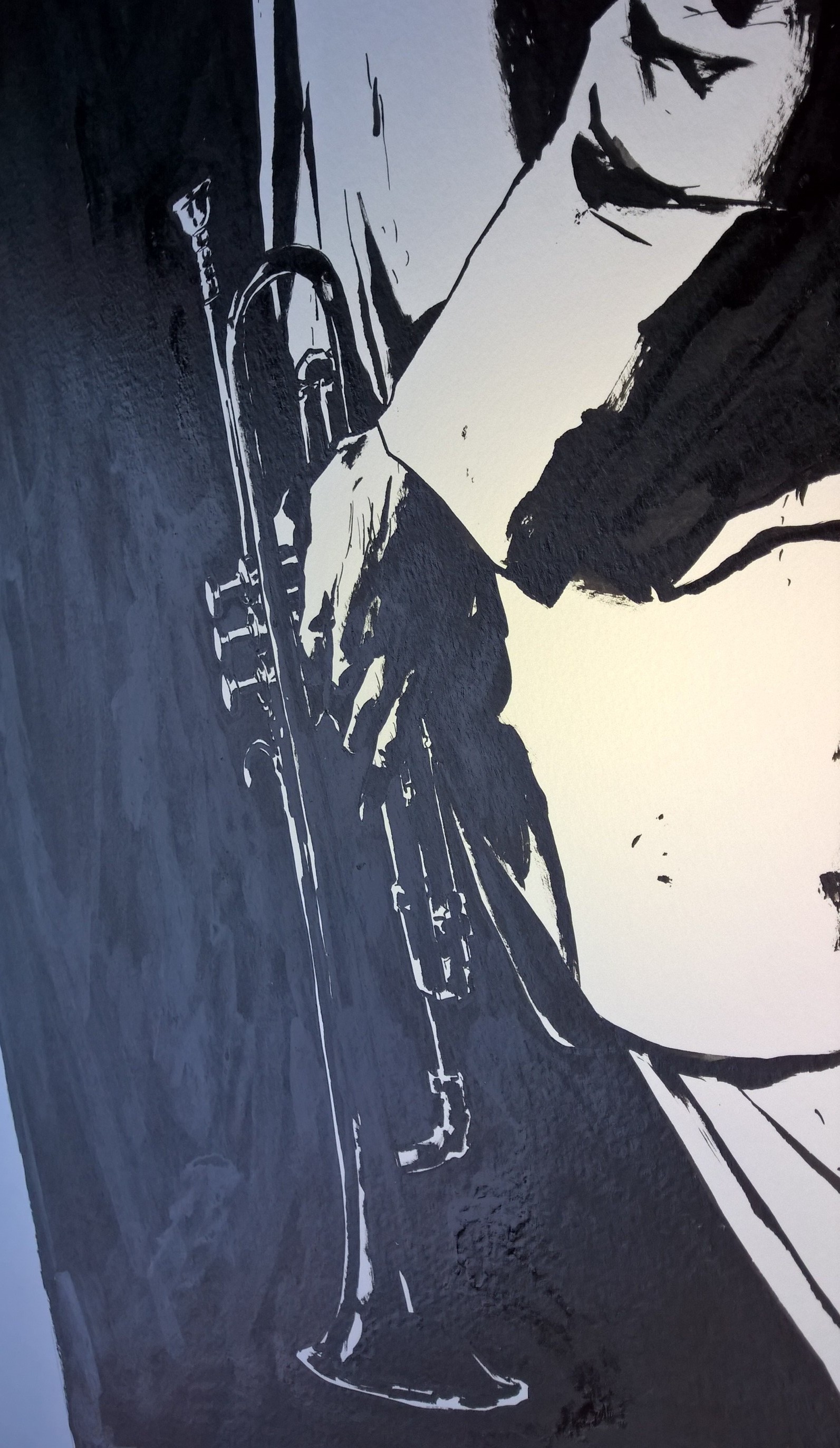 Christophe Chabouté, 2017 - Trait de jazz : Miles Davis - Illustration ...