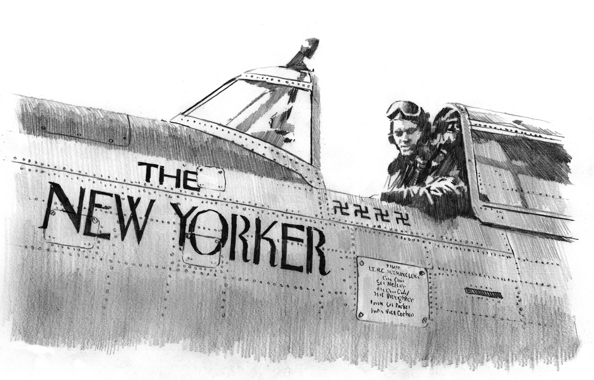 P 47 PILOT par Lucio Perinotto - Illustration originale