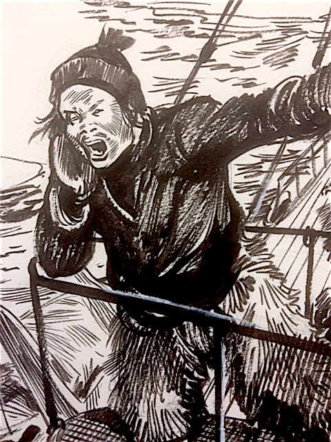 Peary par Guido Buzzelli - Planche originale