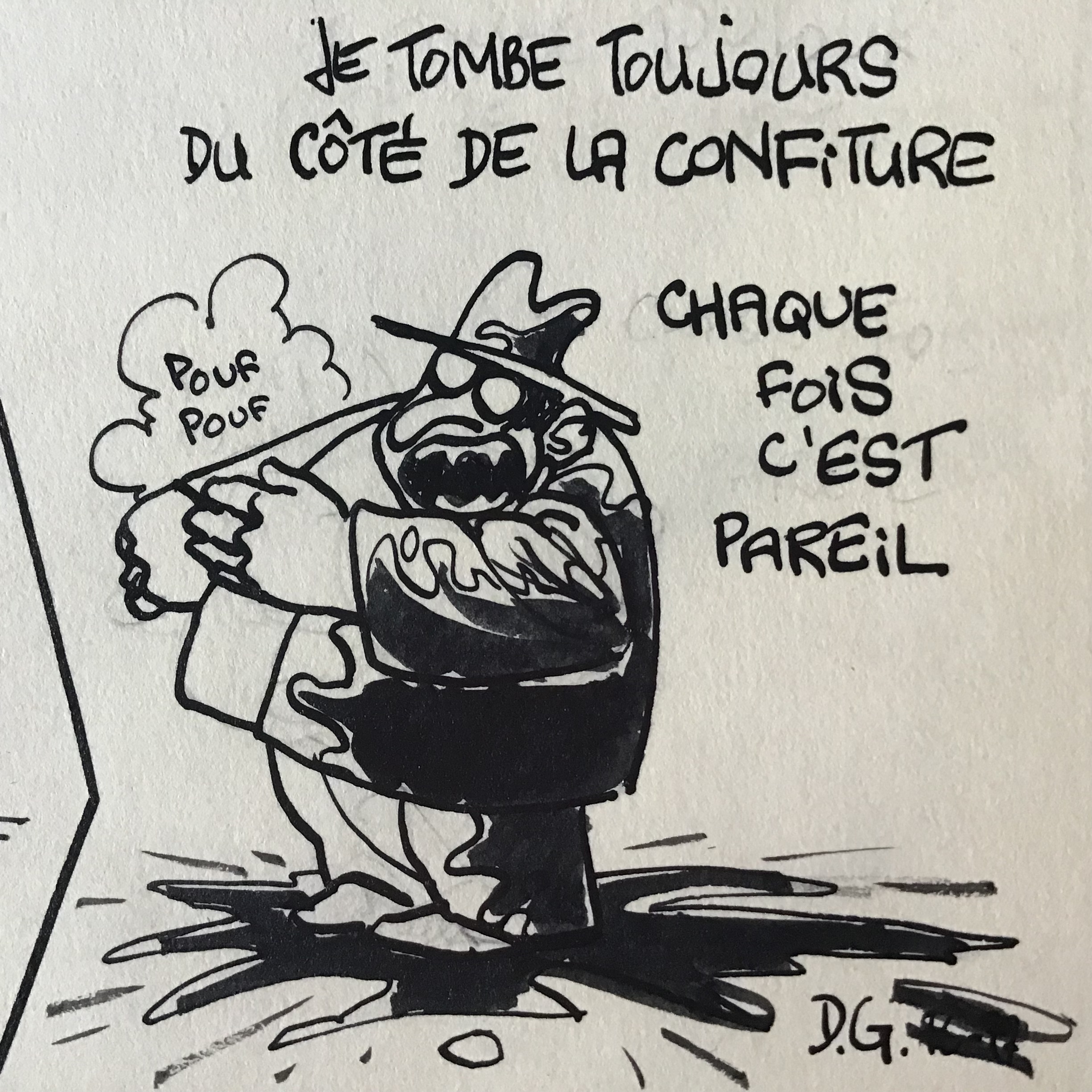 GOOSSENS - Monsieur Confiture - Planche originale