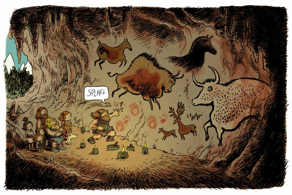 Cro-Magnon par Phicil - Illustration originale