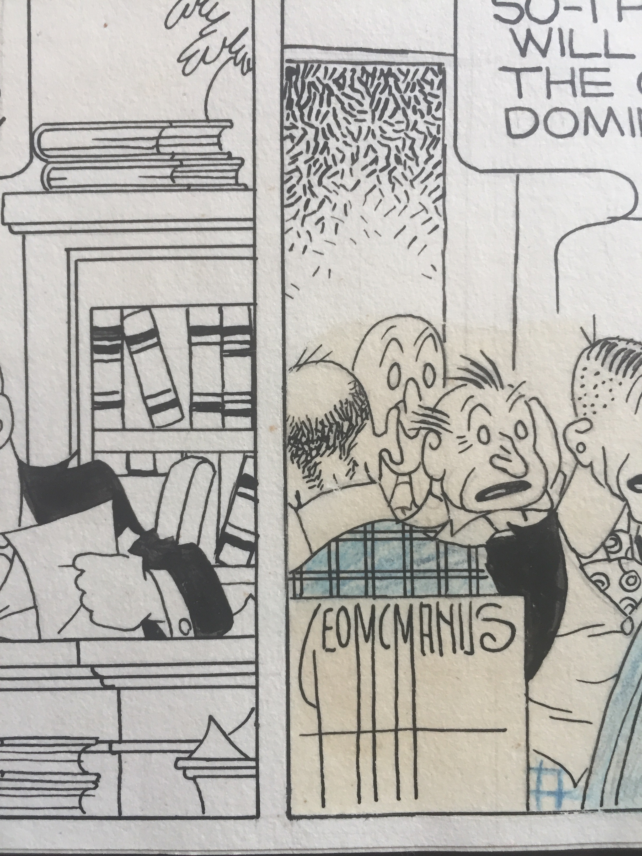 George McManus, Bringing Up Father (La Famille Illico) - Planche originale