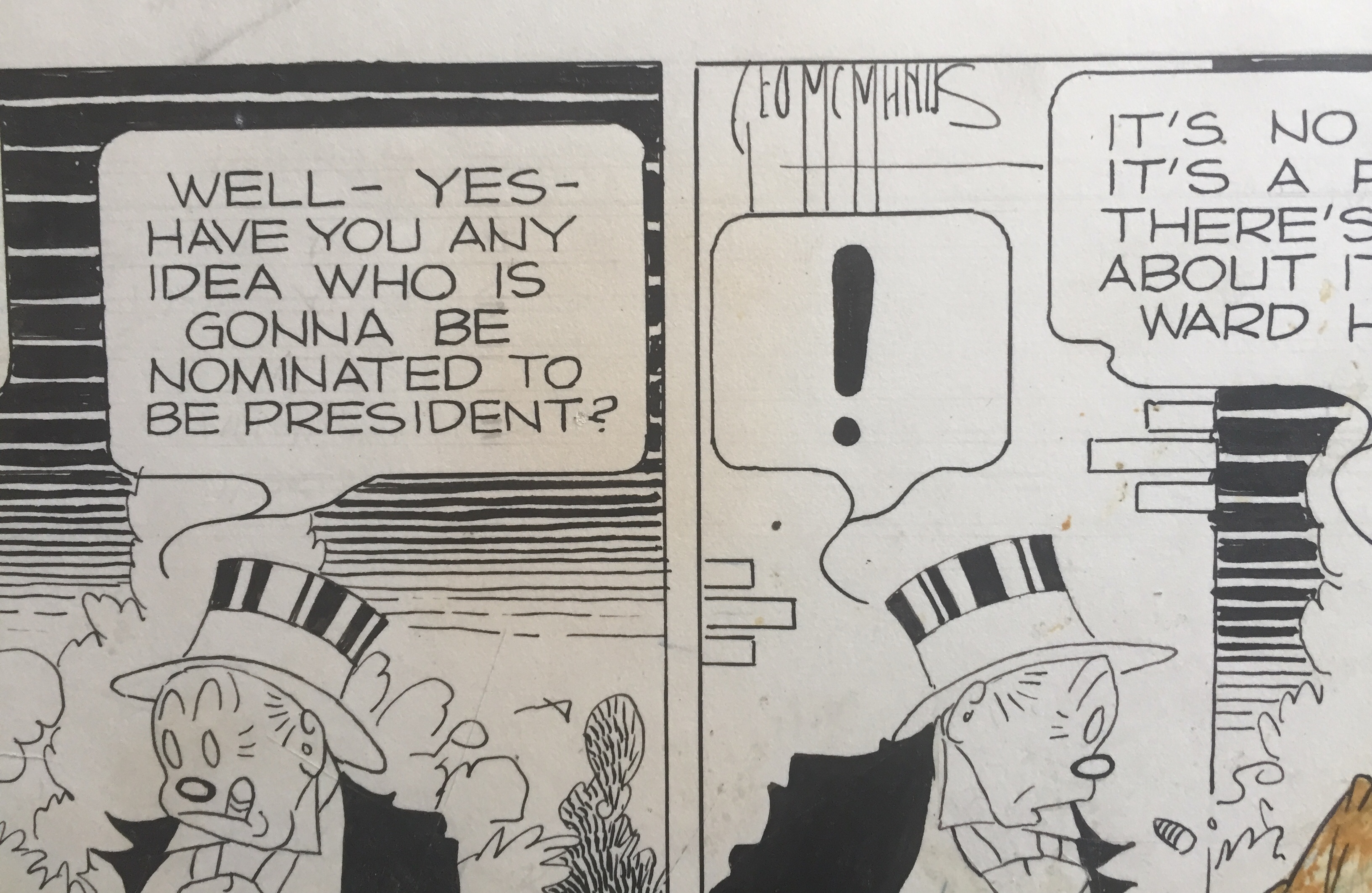 George McManus, Bringing Up Father (La Famille Illico) - Comic Strip