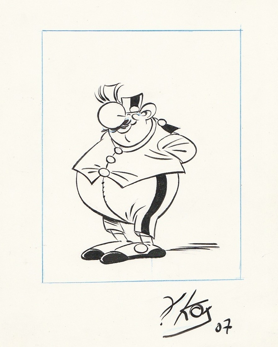 L'agent 212 par Daniël Kox - Illustration originale