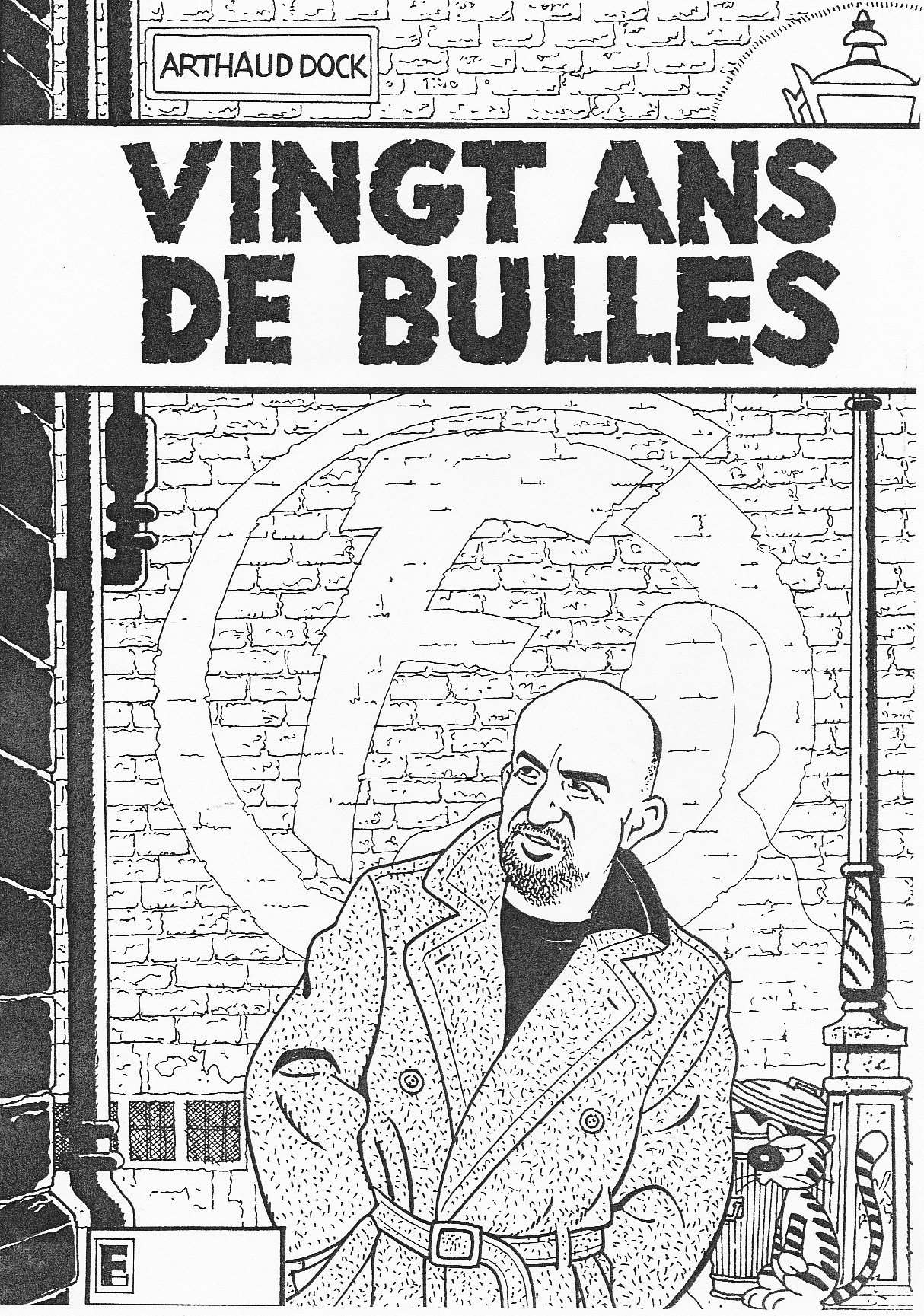 Roger Brunel, Illustration pour mes 20 ans de BD - Illustration originale