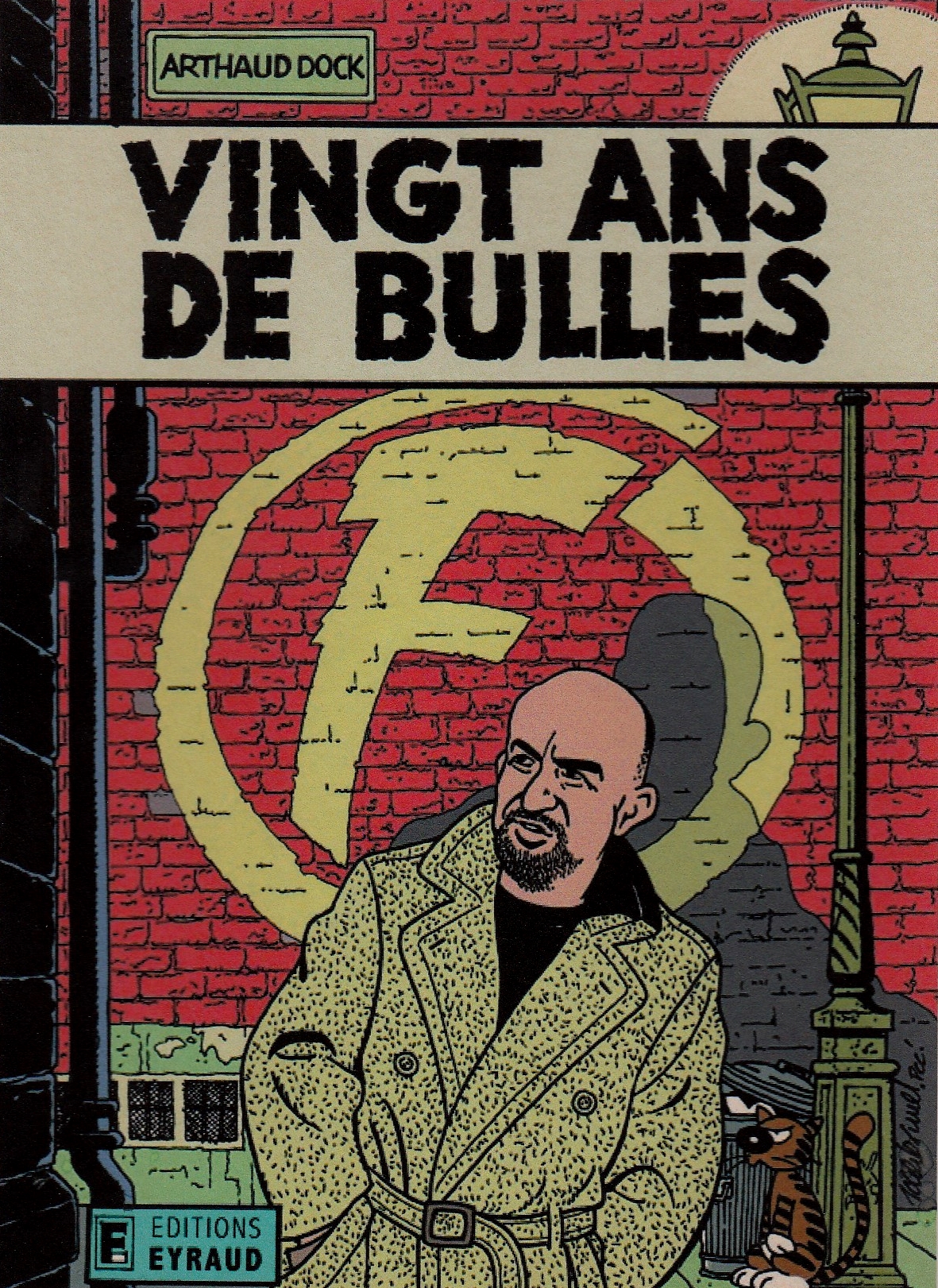 Roger Brunel, Illustration pour mes 20 ans de BD - Illustration originale