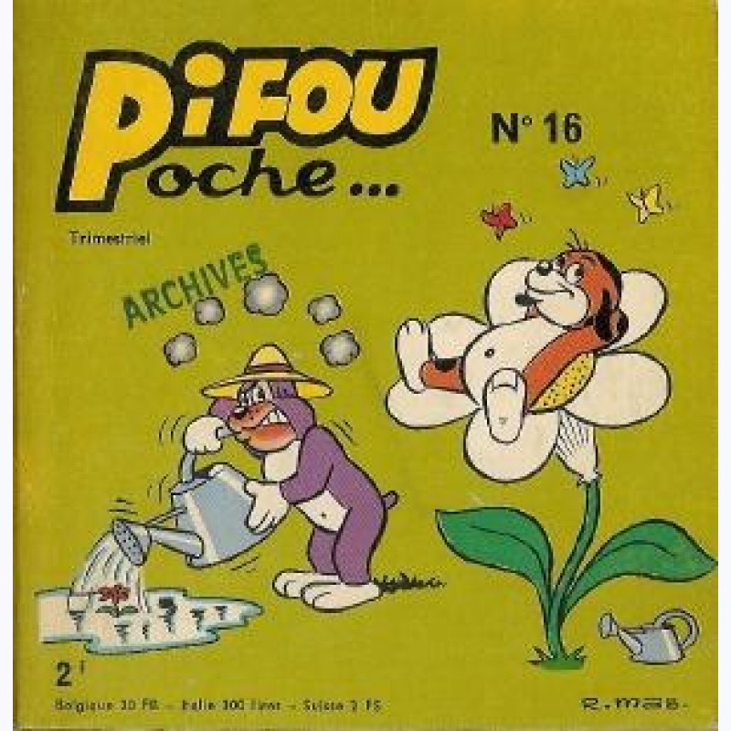 Pifou par Roger Mas - Planche originale