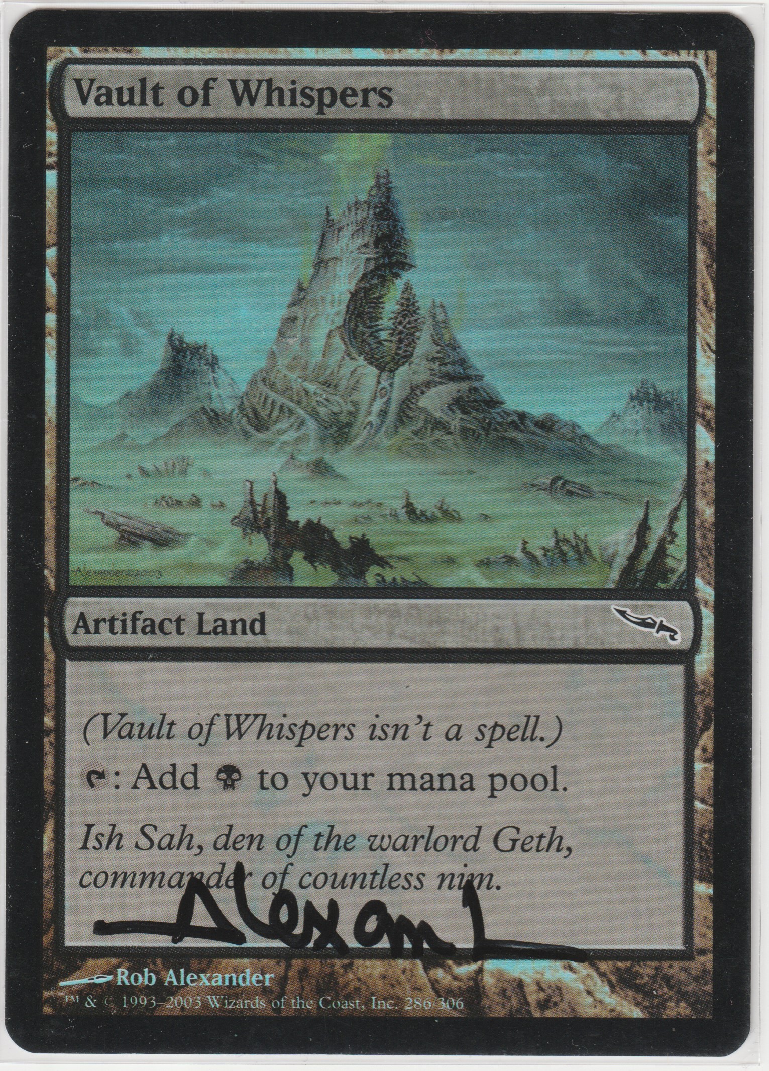Rob Alexander - MTG - Vault of Whispers - Illustration originale