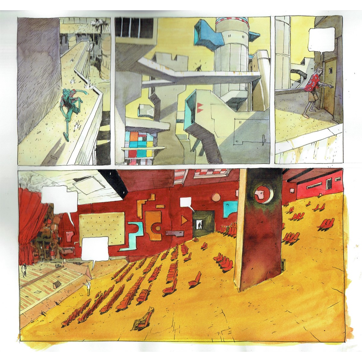 En vente - Benjamin Flao, Planche Originale - Essence - Planche 127 ...