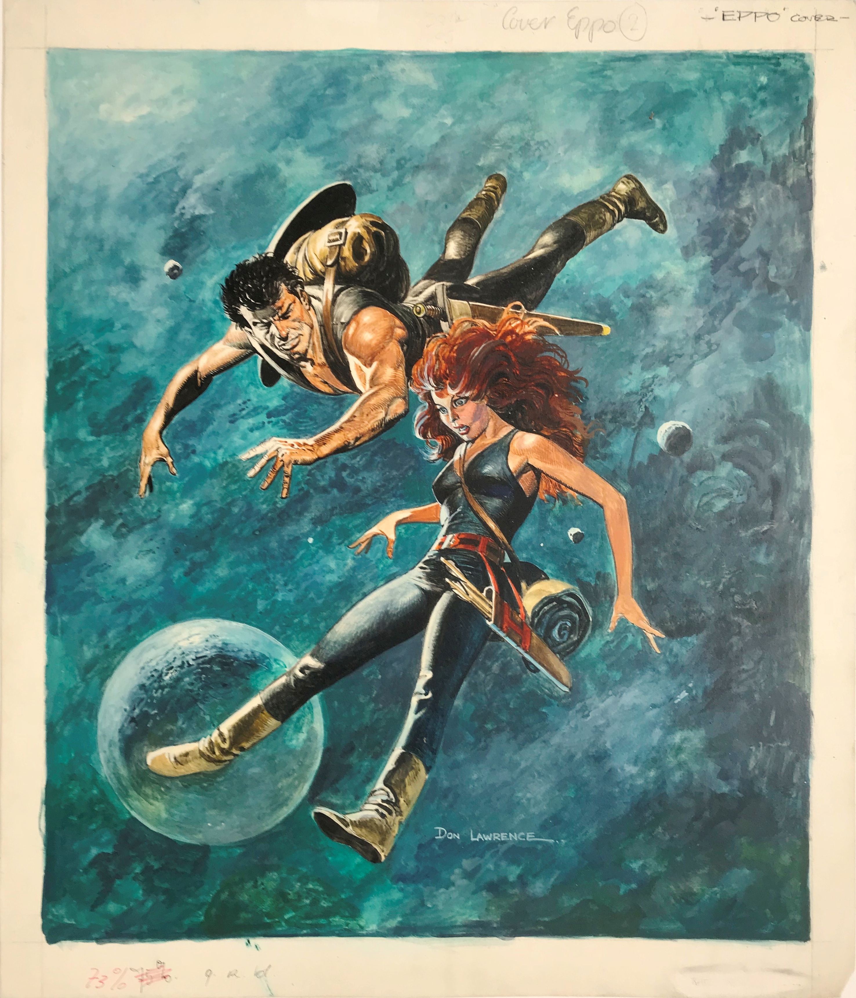 Don Lawrence, Storm - de Kronieken van Pandarve - Couverture originale