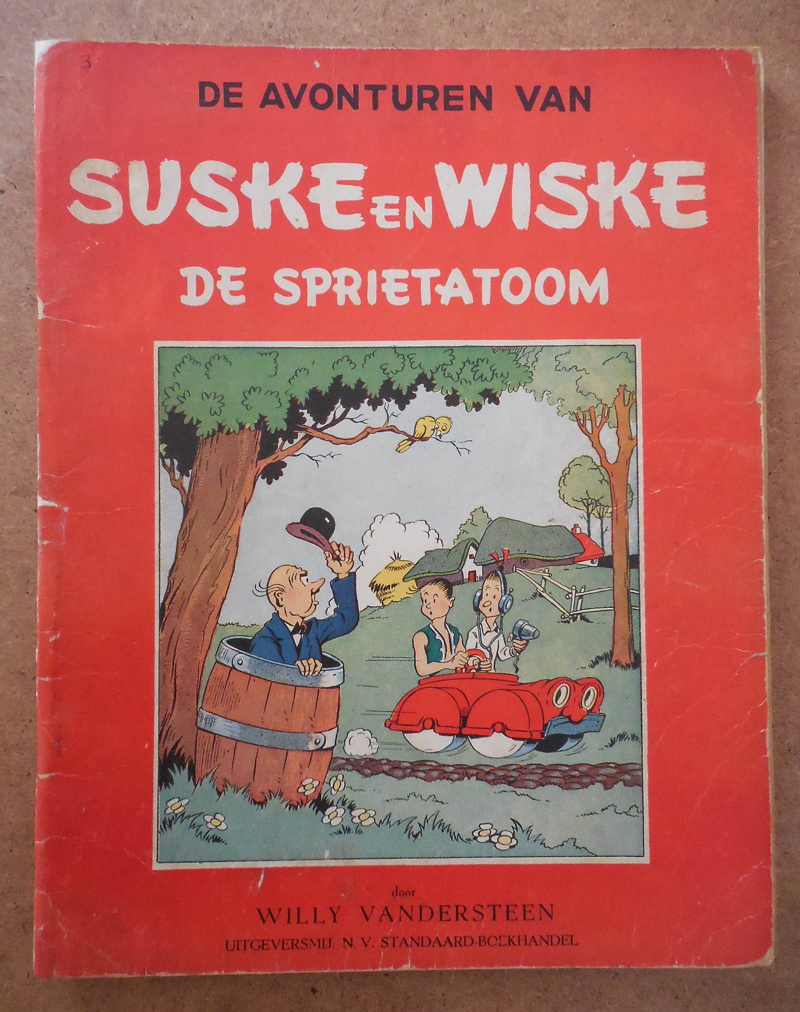 Willy Vandersteen, Bob et Bobette / Suske en Wiske V3 - De Sprietatoom ...